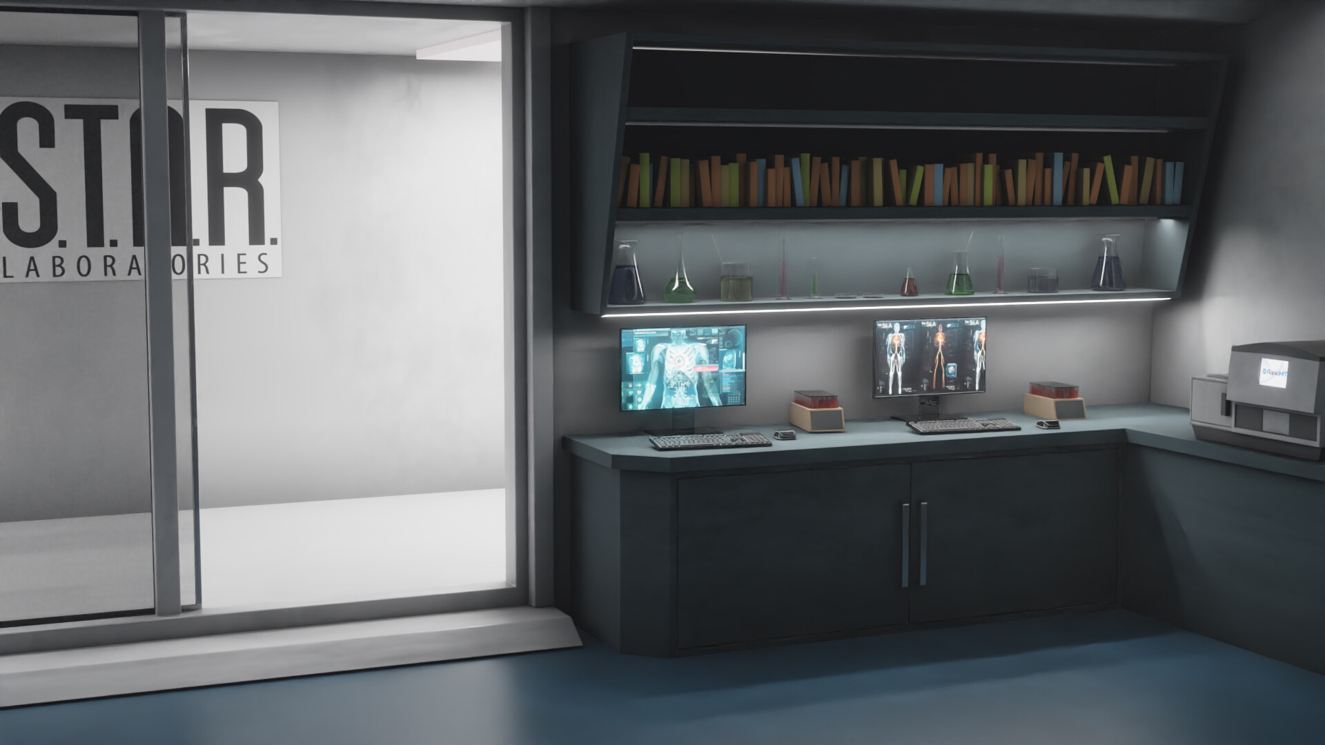 ArtStation - Science lab