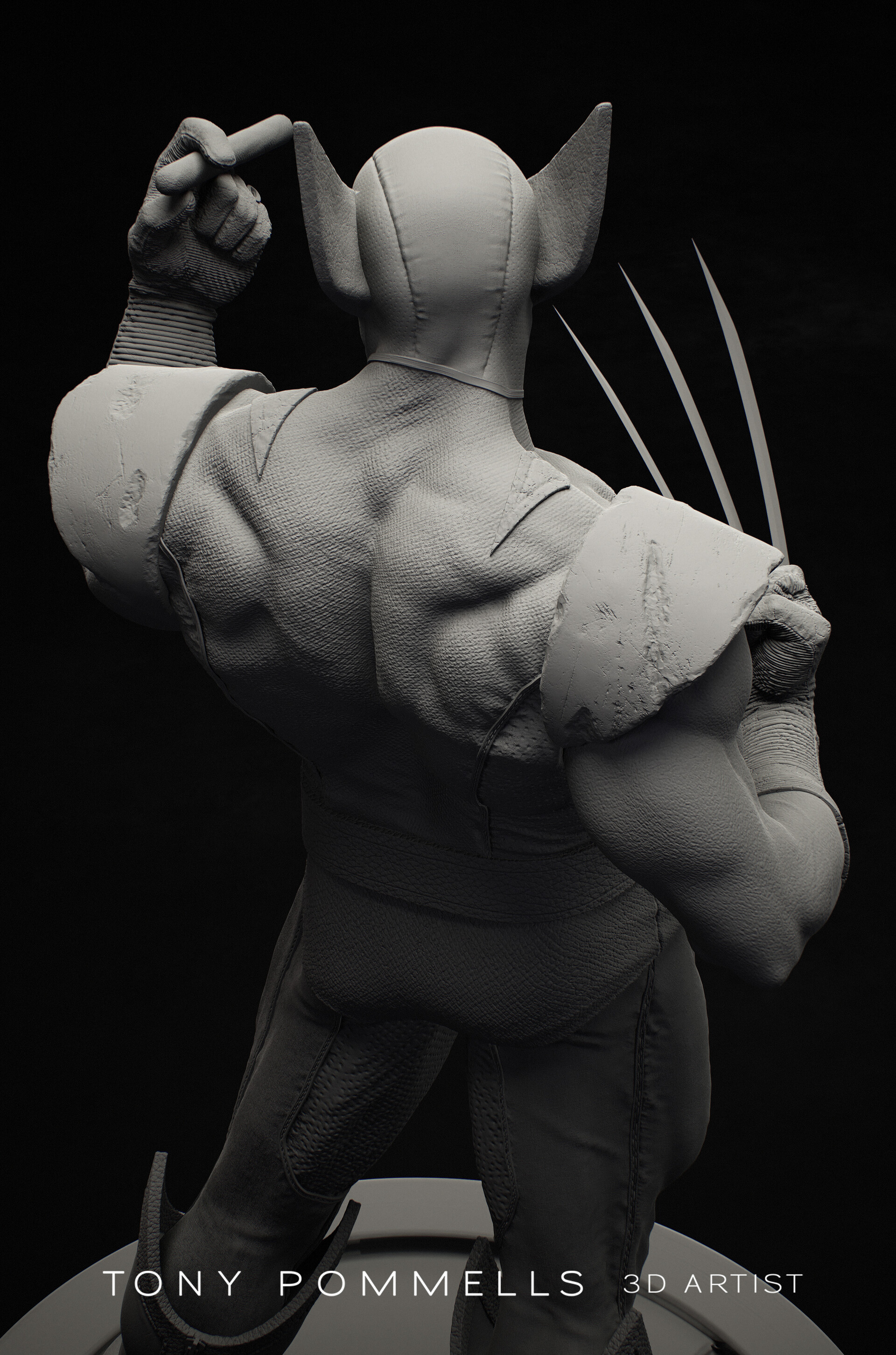 Tony Pommells - Wolverine Fan Art