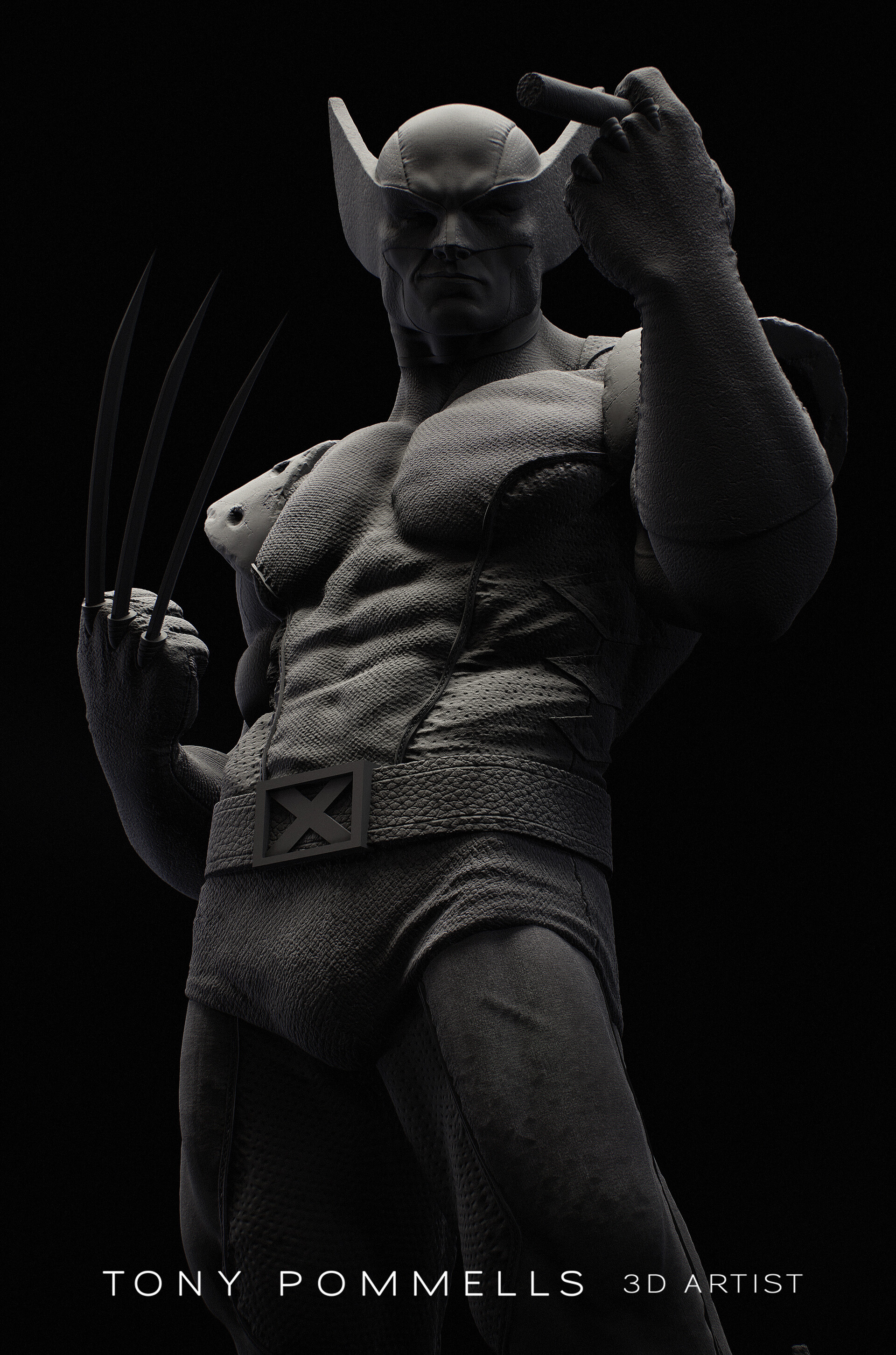 Tony Pommells - Wolverine Fan Art