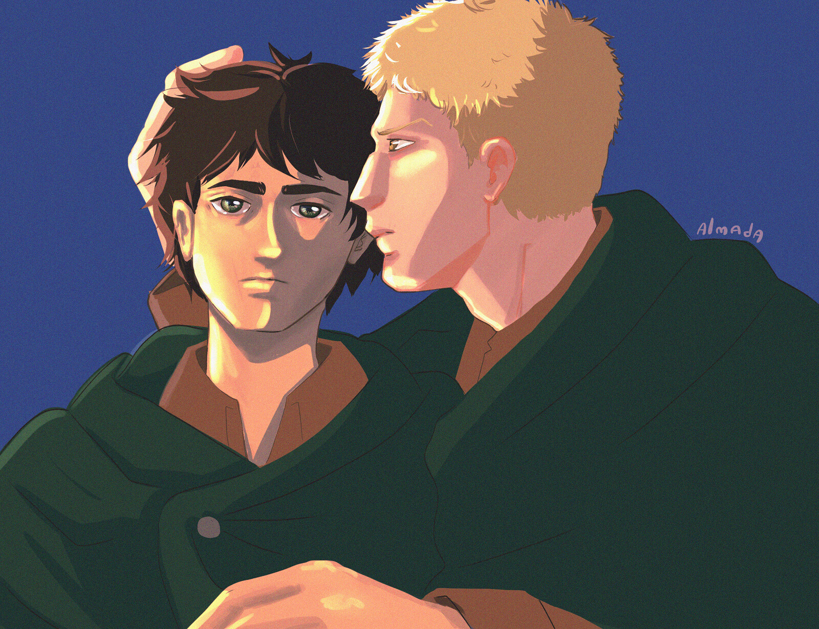 ArtStation - TO KILL THEM - EREN AND REINER