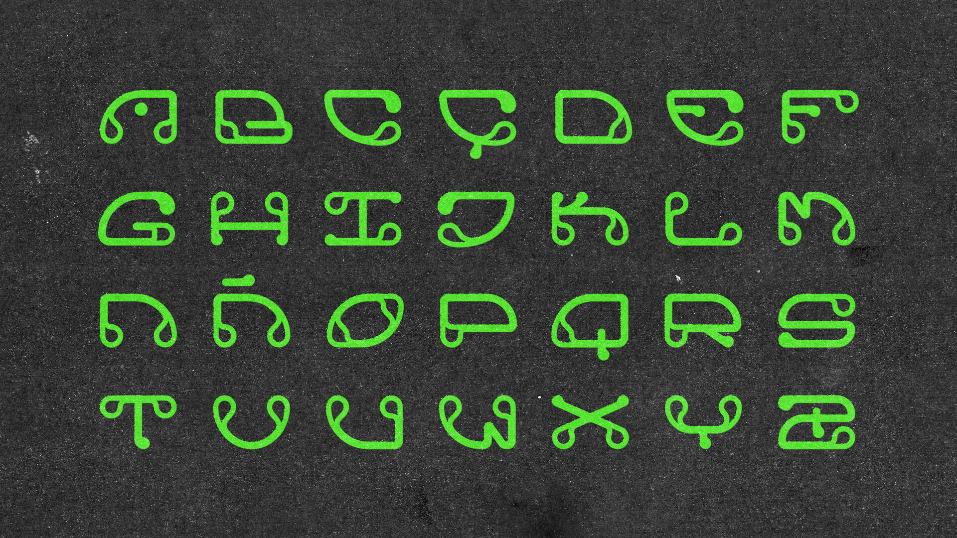 Alien Symbols Font