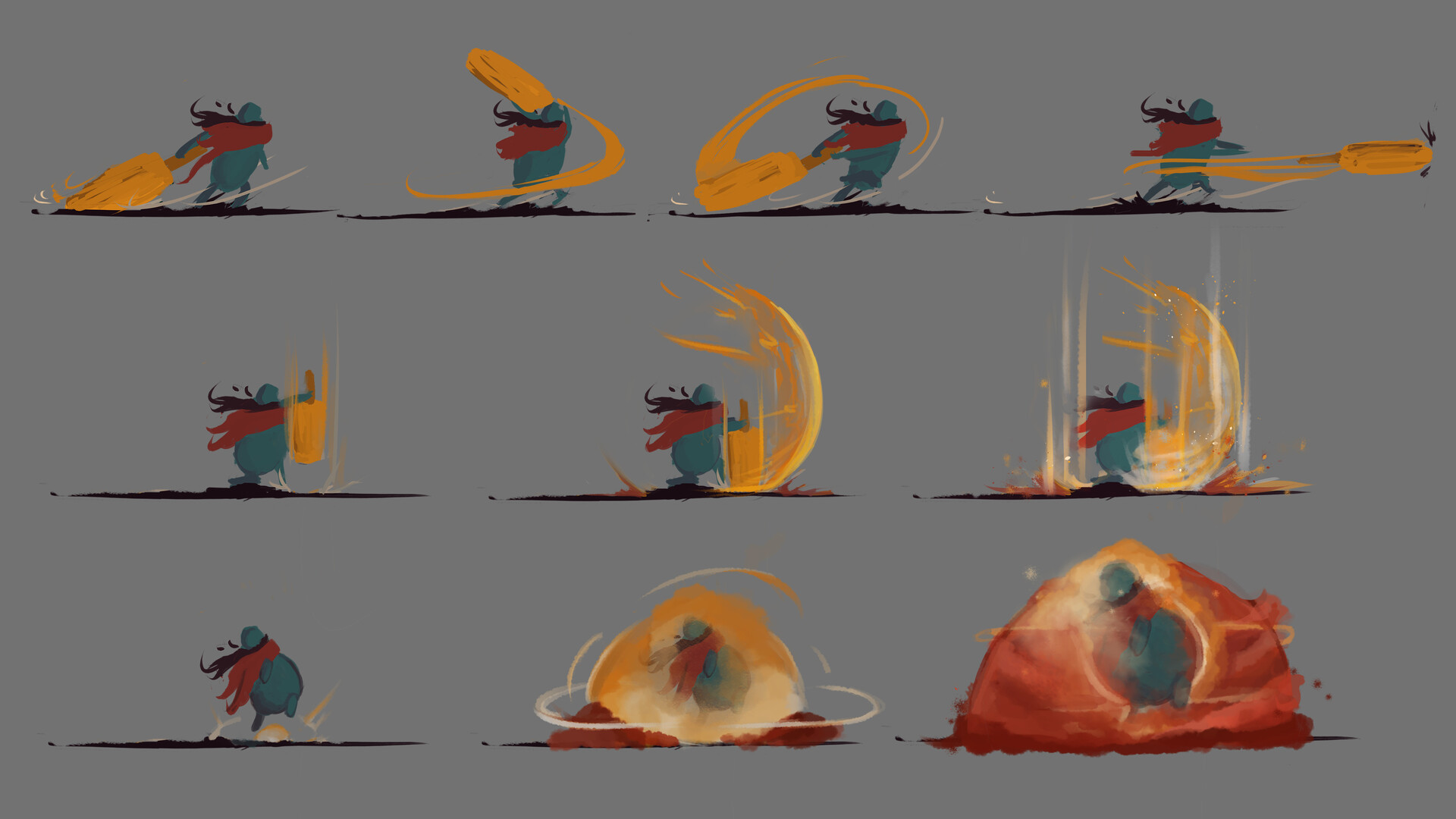 ArtStation - character skills