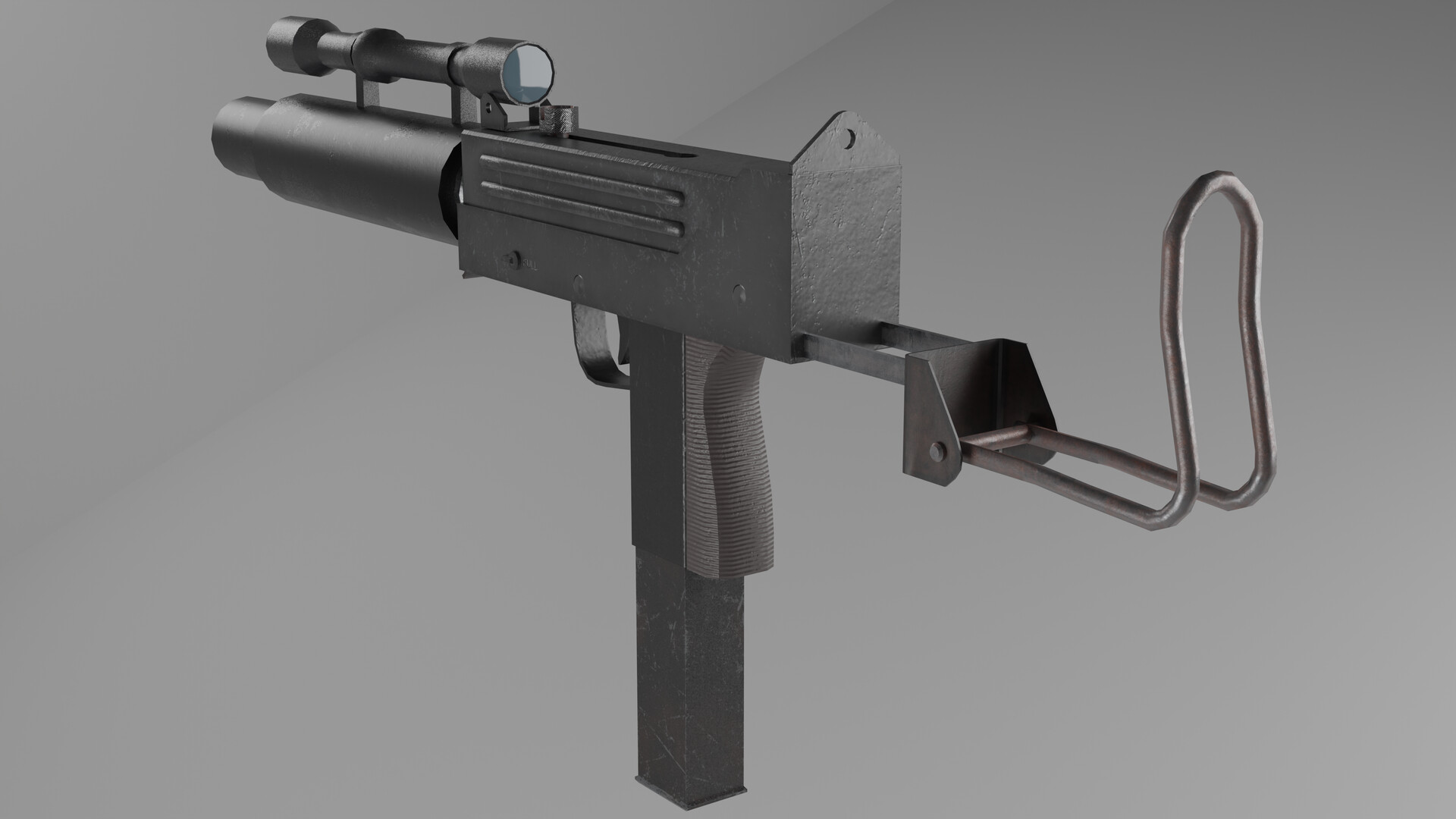 Matthew Louden - Ingram Mac-10 with Attachments