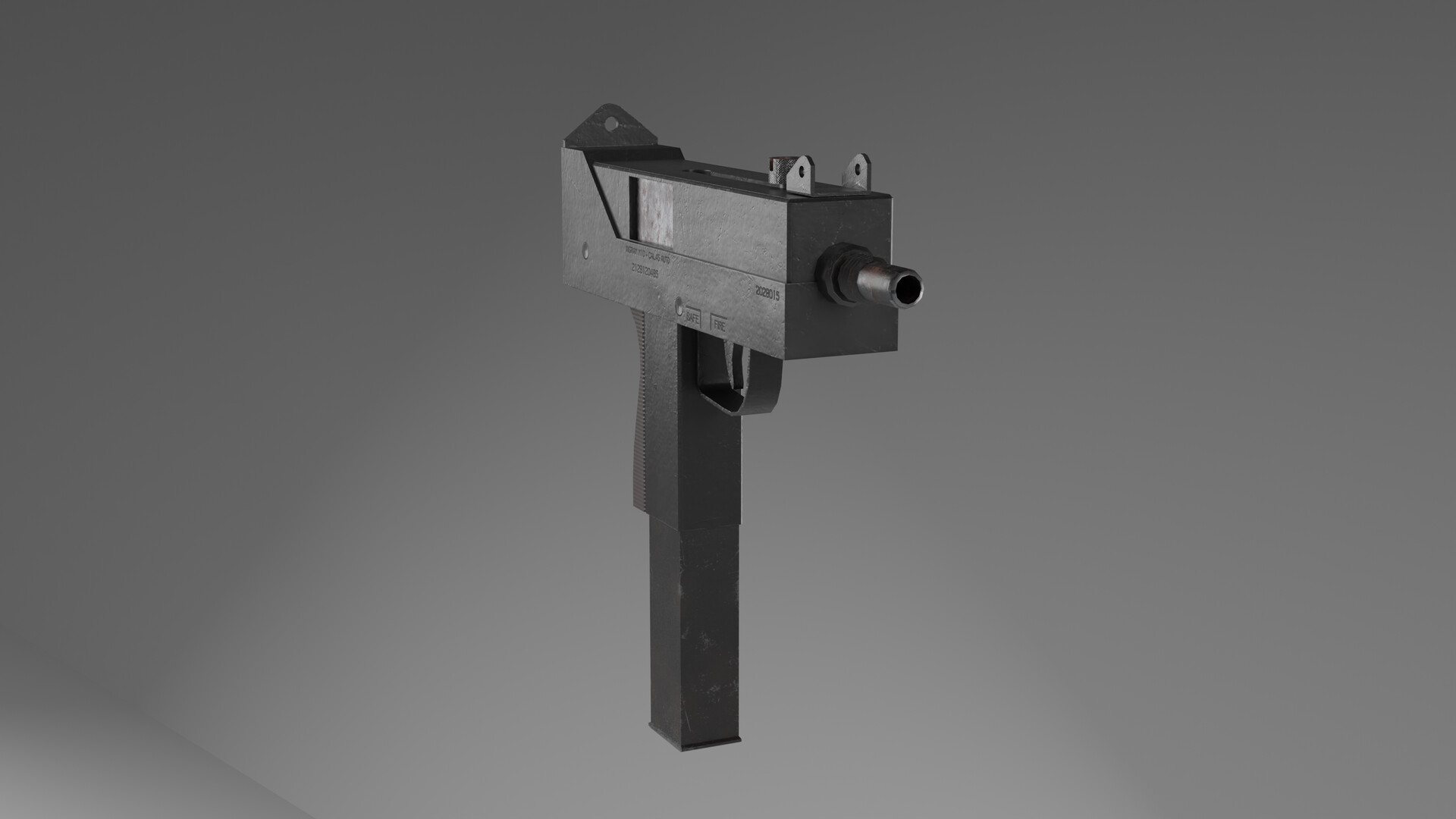 Matthew Louden - Ingram Mac-10 with Attachments
