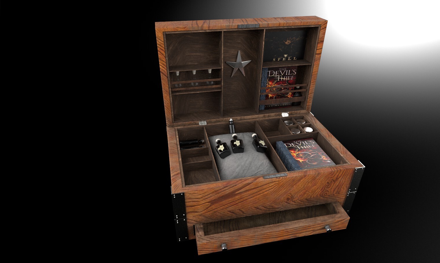 ArtStation - wooden box