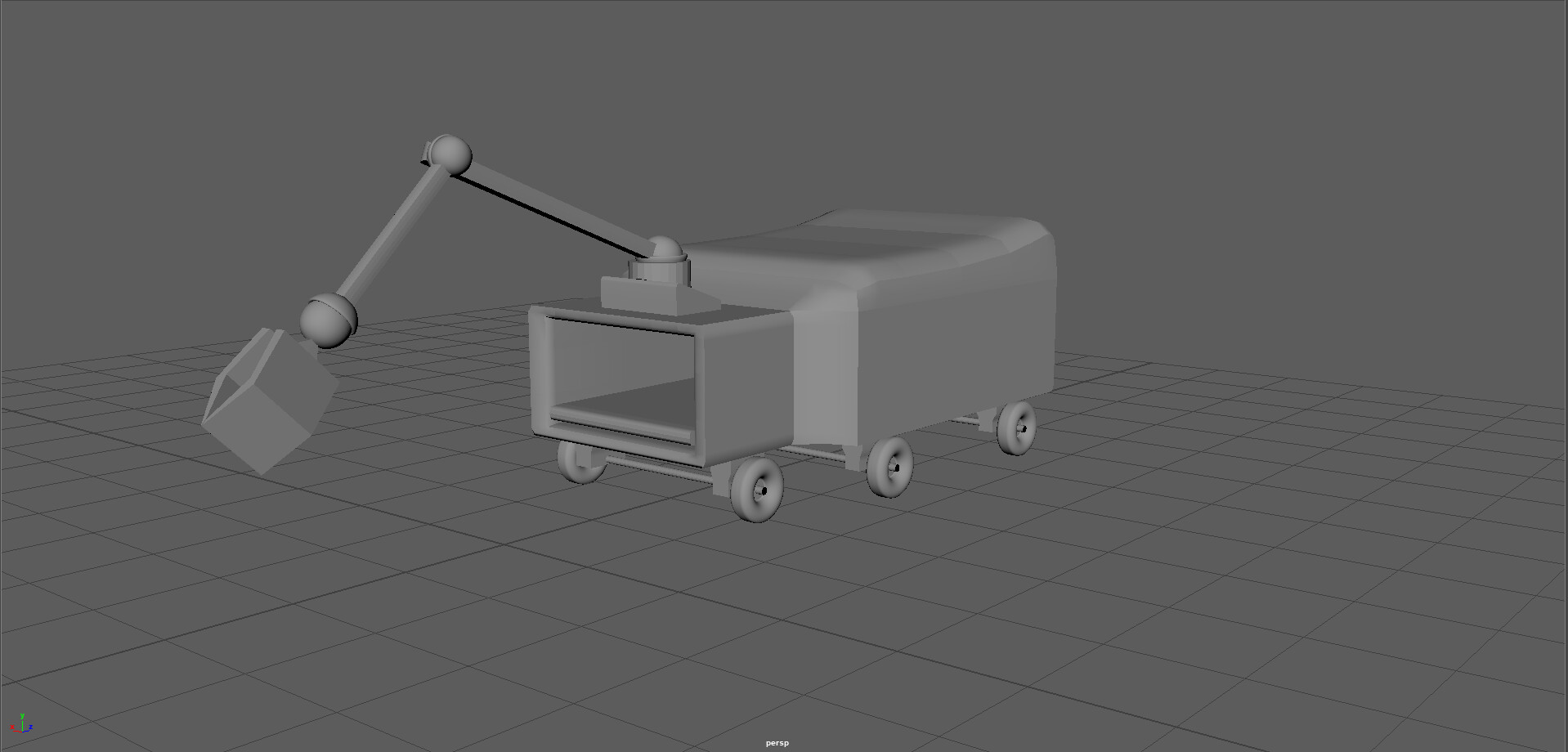 ArtStation - Machine Project (2nd semester of 3D)