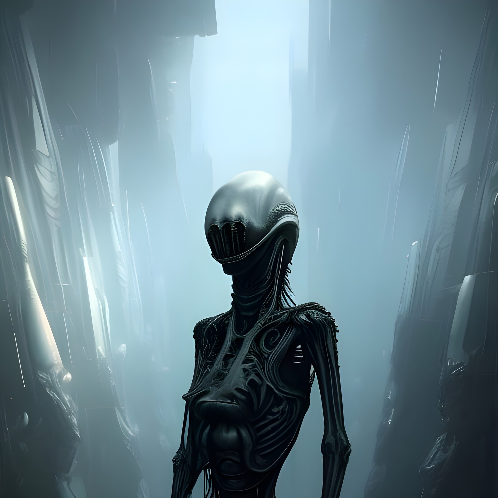 Hiroshi Yoshido - Alien Astronaut