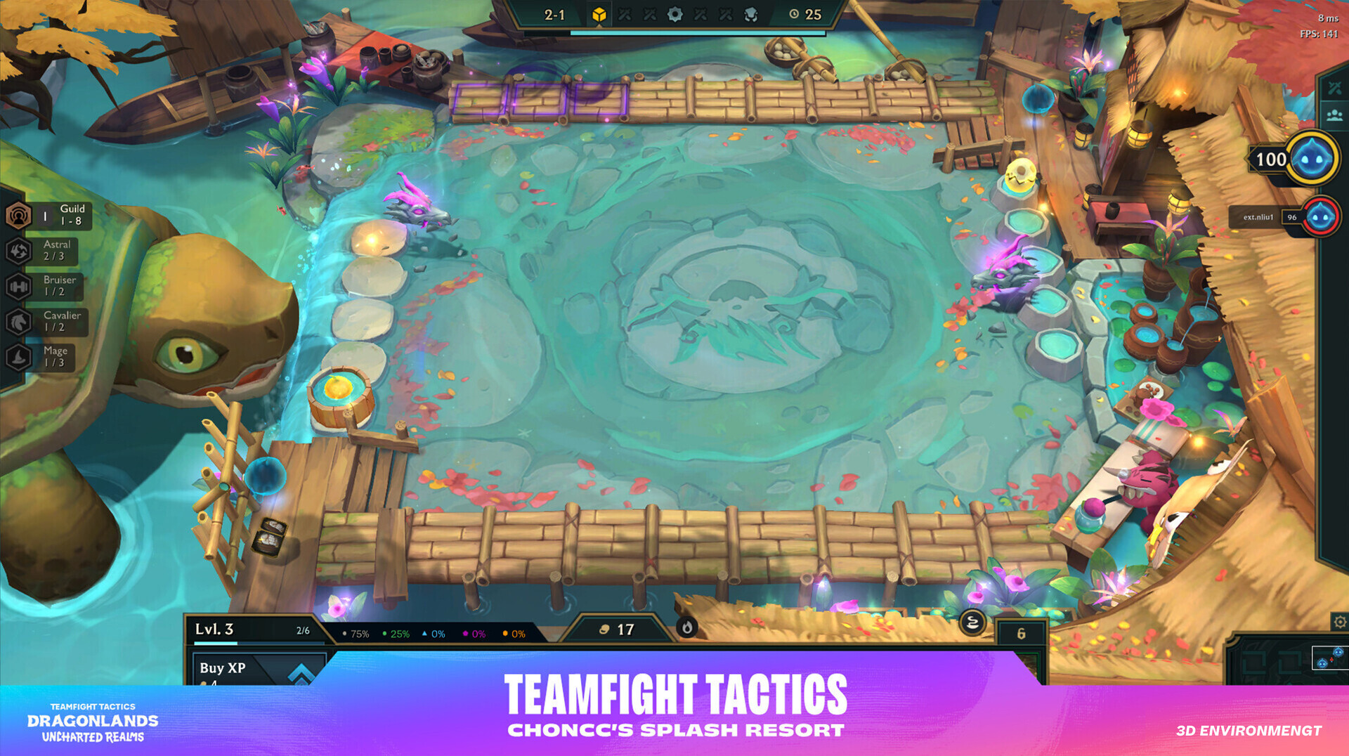 Kudos Productions - Teamfight Tactics | Set7.5 Dragonlands: Uncharted Realm | Environment