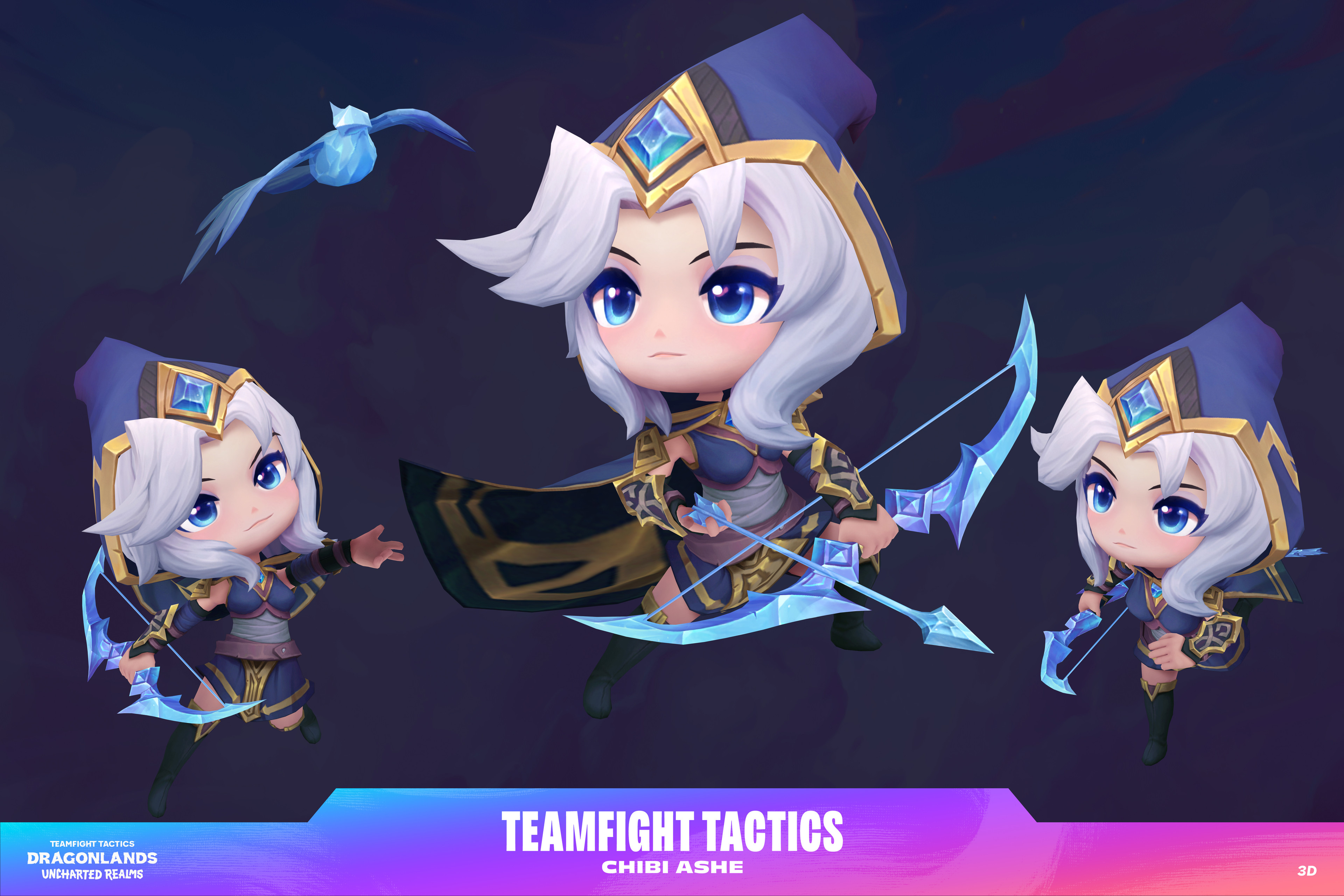 Kudos Productions - Teamfight Tactics | Set7.5 Dragonlands: Uncharted Realm | Chibi Champions