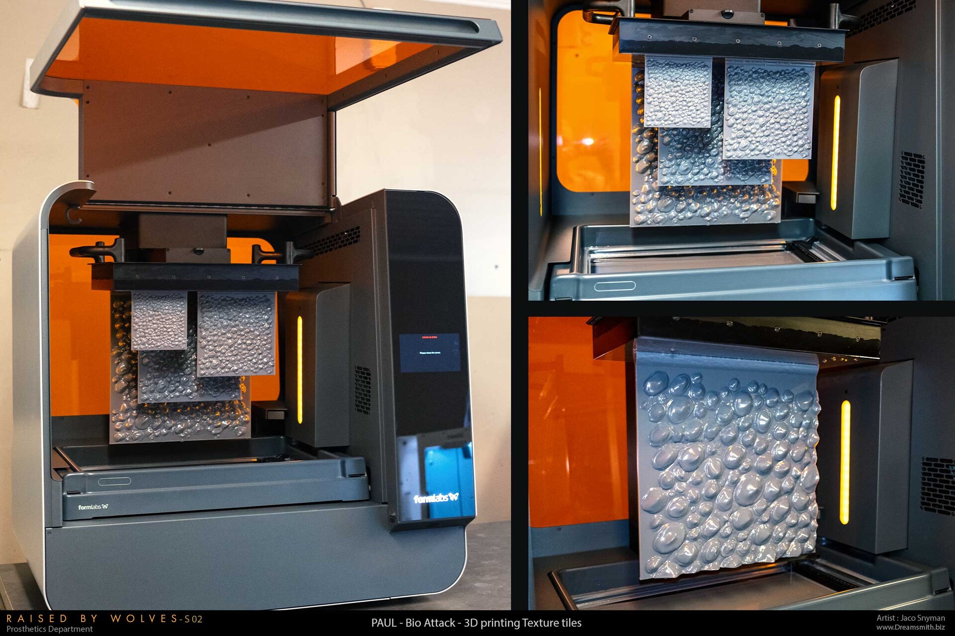 Jaco Snyman - Bio Attack - Prosthetic Makeup Workflow