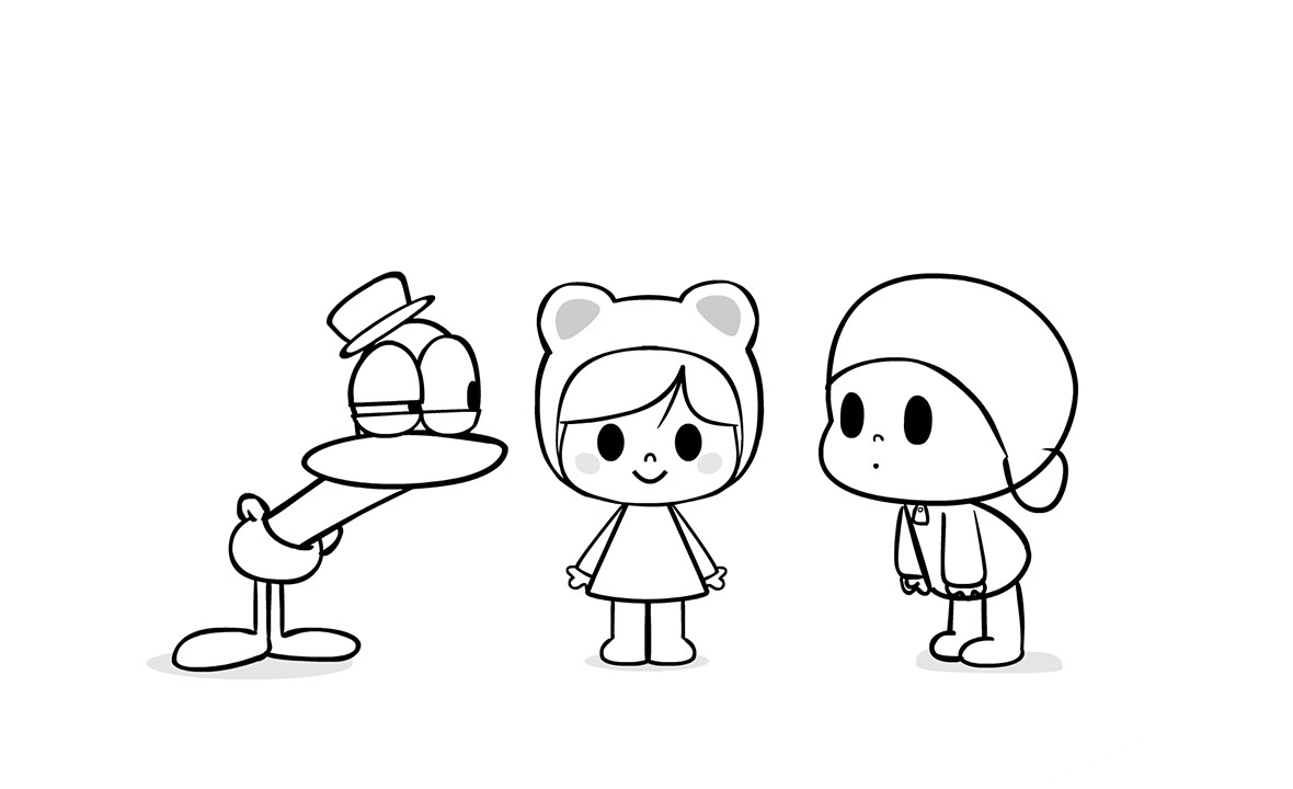Pocoyo Drawing