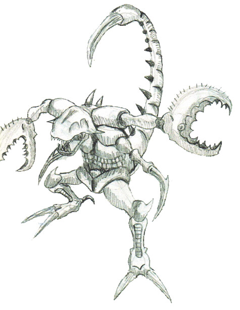 ArtStation - Scorpion Monster