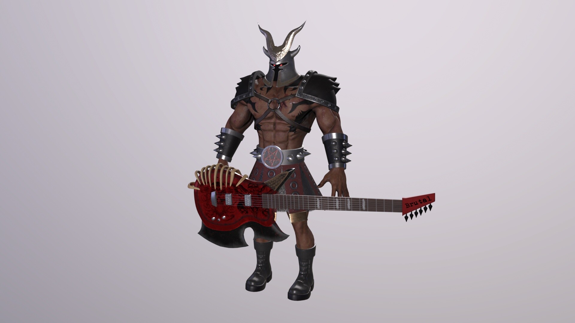 ArtStation - Hellraiser 3D Game Character