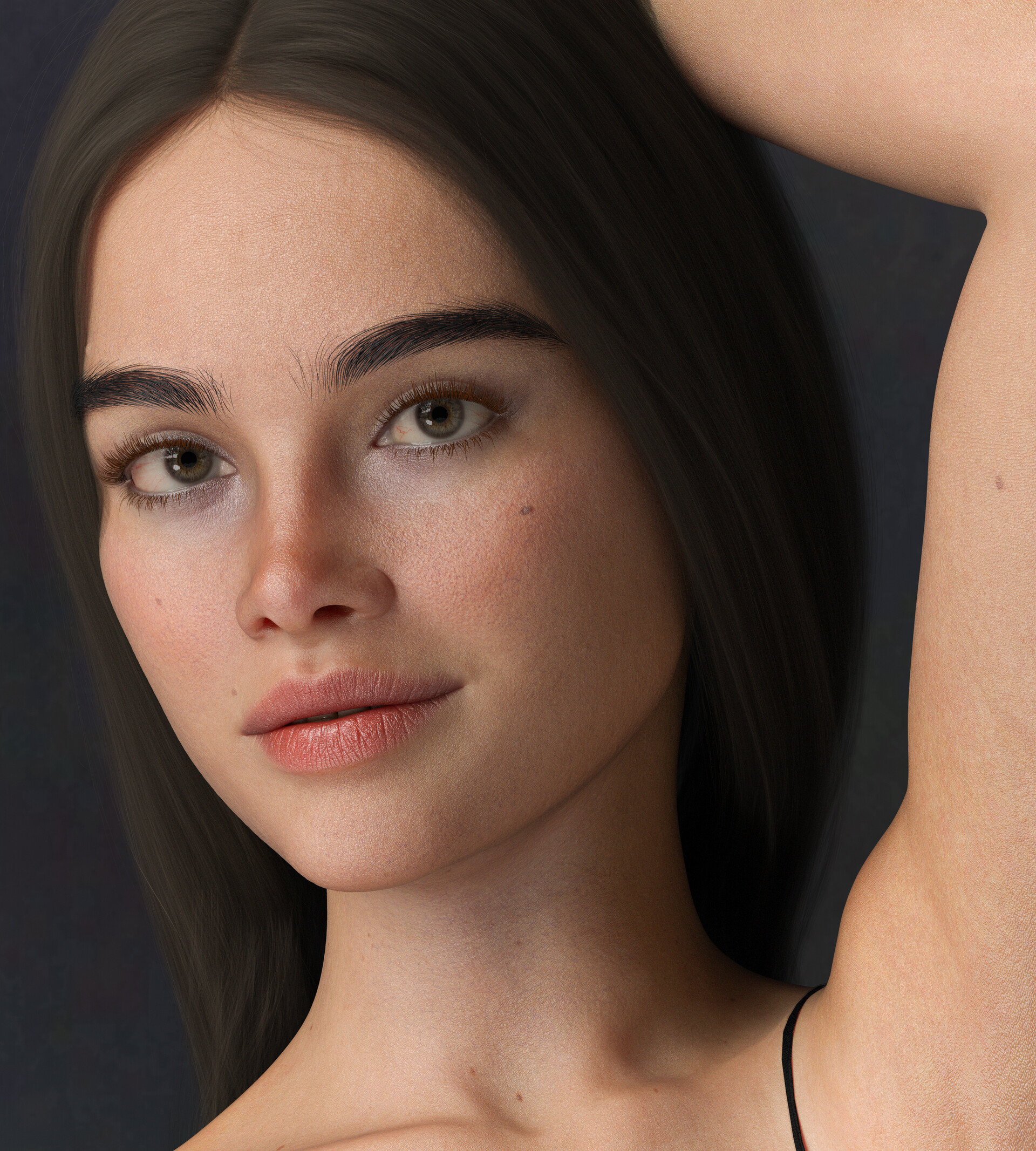 Drew Dudley - DAZ Genesis 9 Custom morph/shaders on skin(mixed)