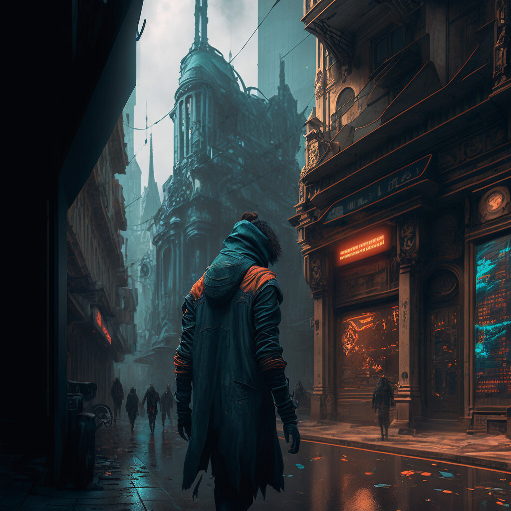 ArtStation - Paris Cyberpunk