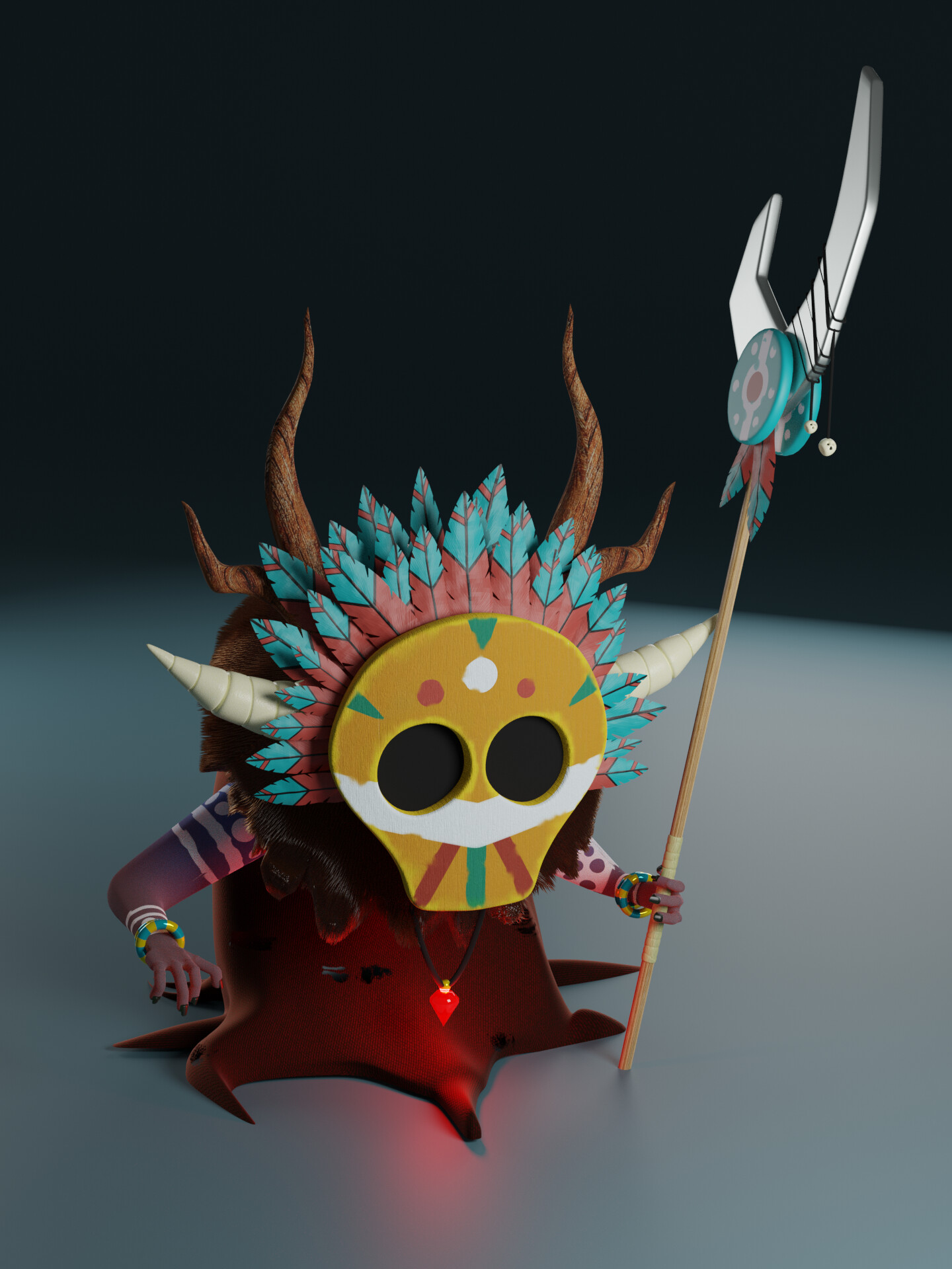 ArtStation - shaman second work