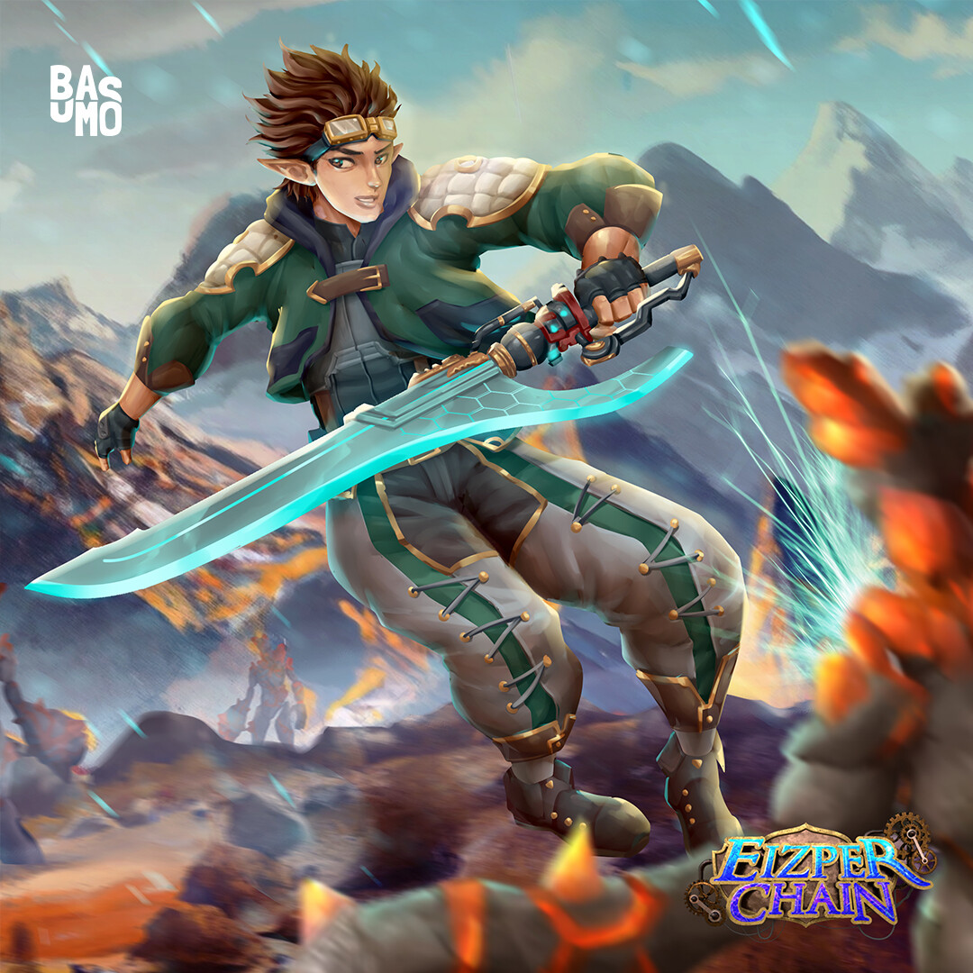 ArtStation - Eizper Chain's Kriss Splash Art