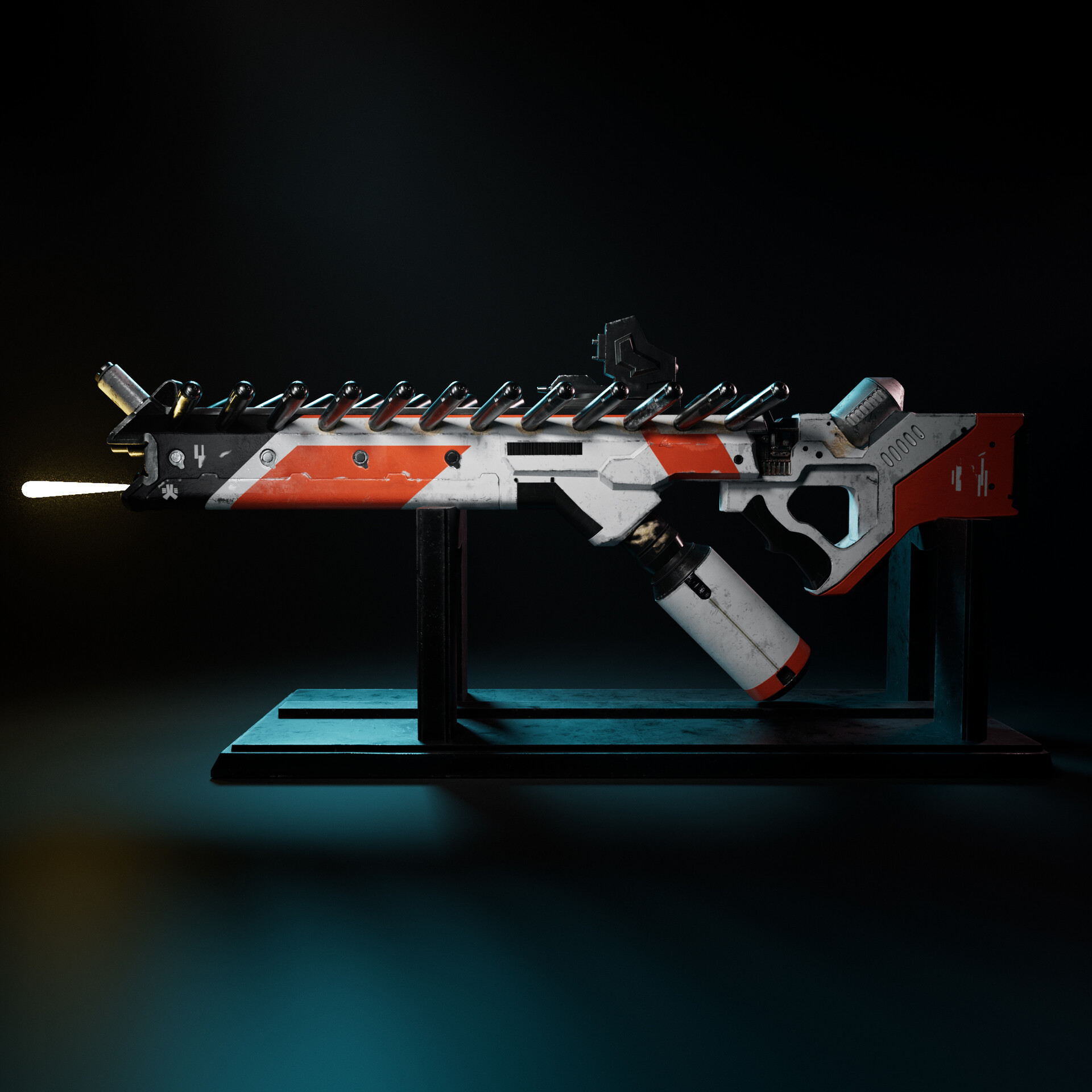 Skyup Academy - Photorealism Exercise: District 9 Mini Assault Rifle by ...