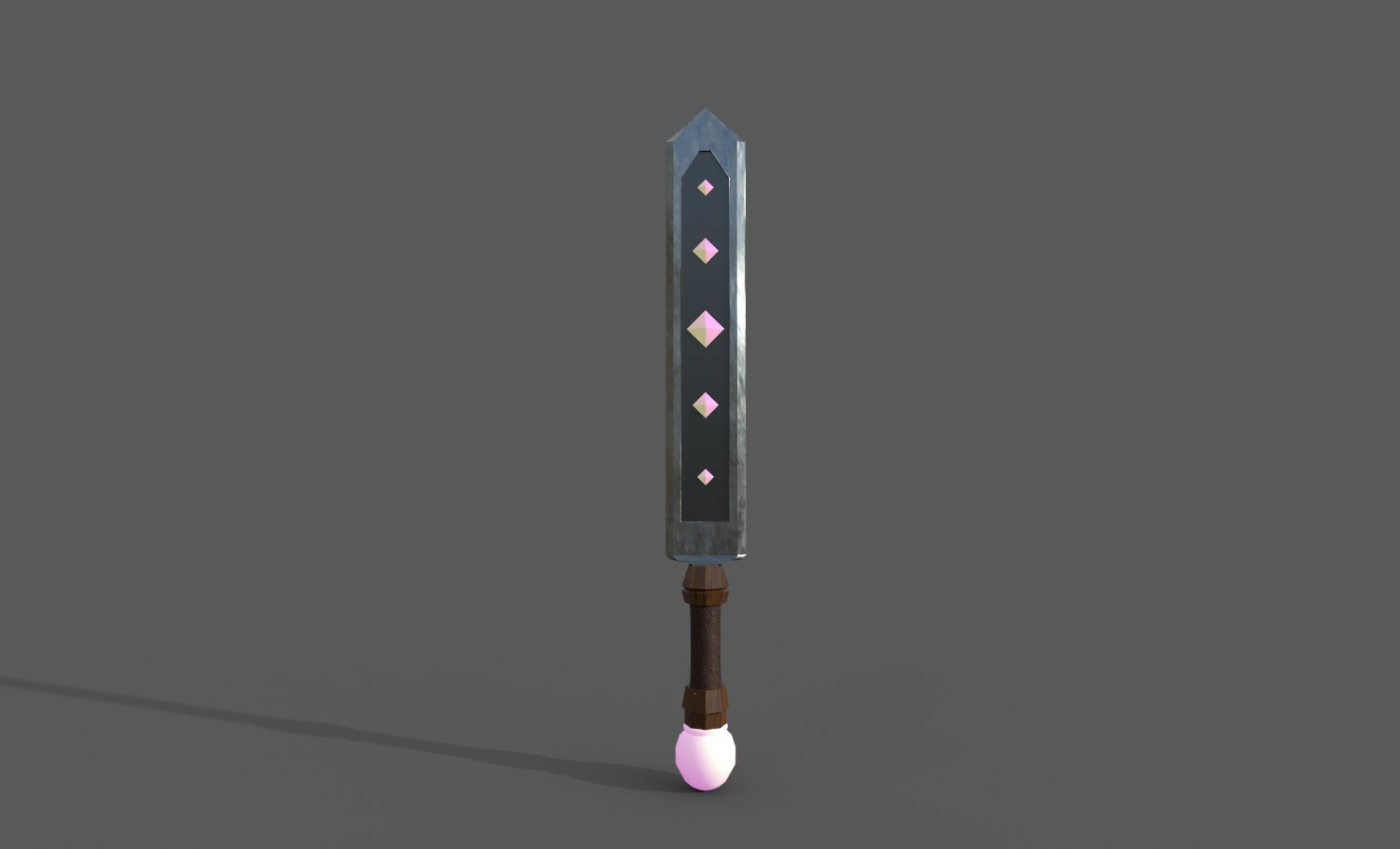 ArtStation - Crystal Axe and Crystal Sword