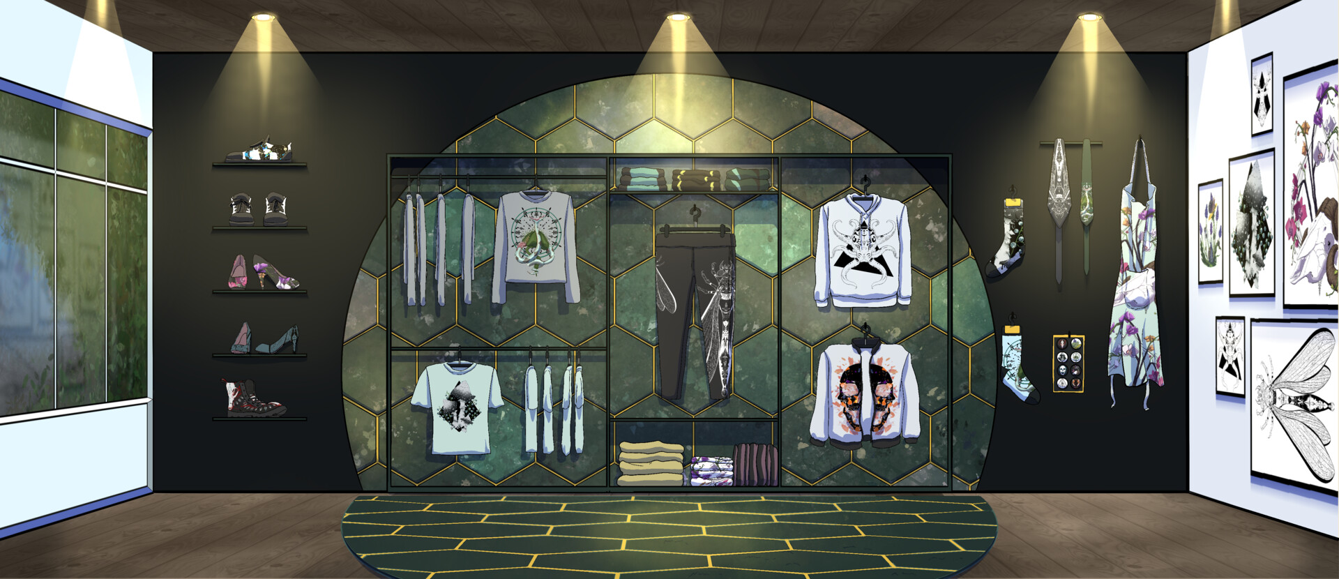 Ellen Archer - Poignant Fractures Project | Store Front