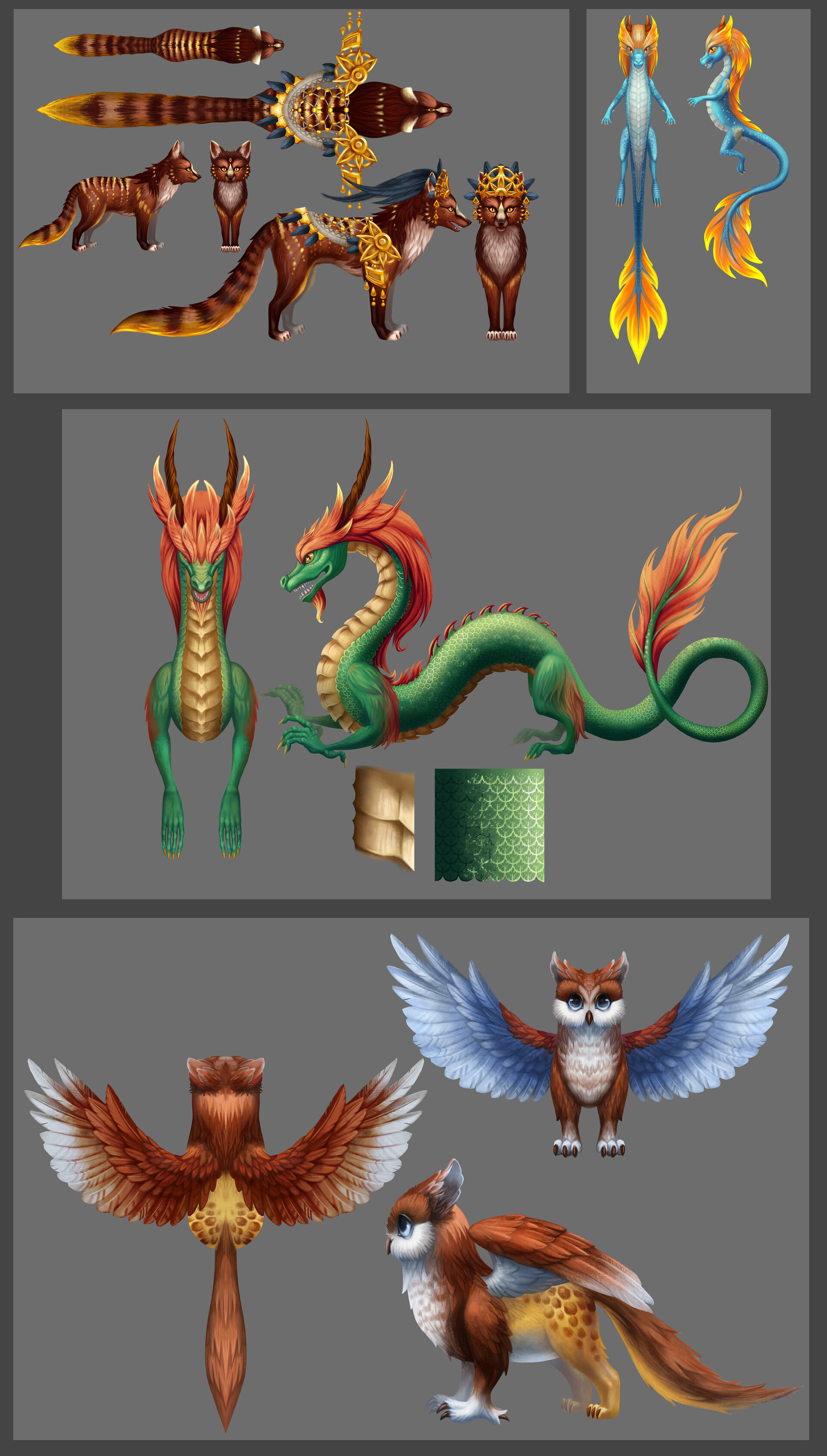 ArtStation - Animal concepts