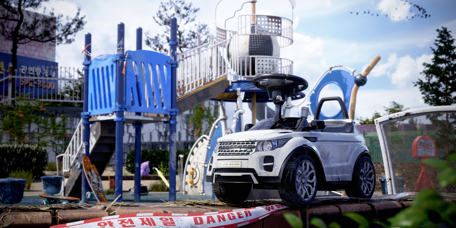 ArtStation - Children's cars and playgrounds