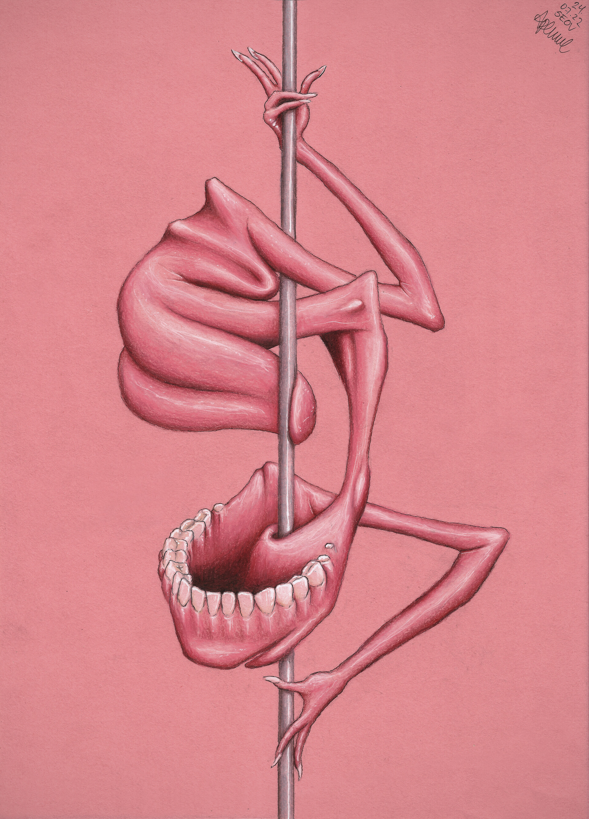 ArtStation - Pole Dance