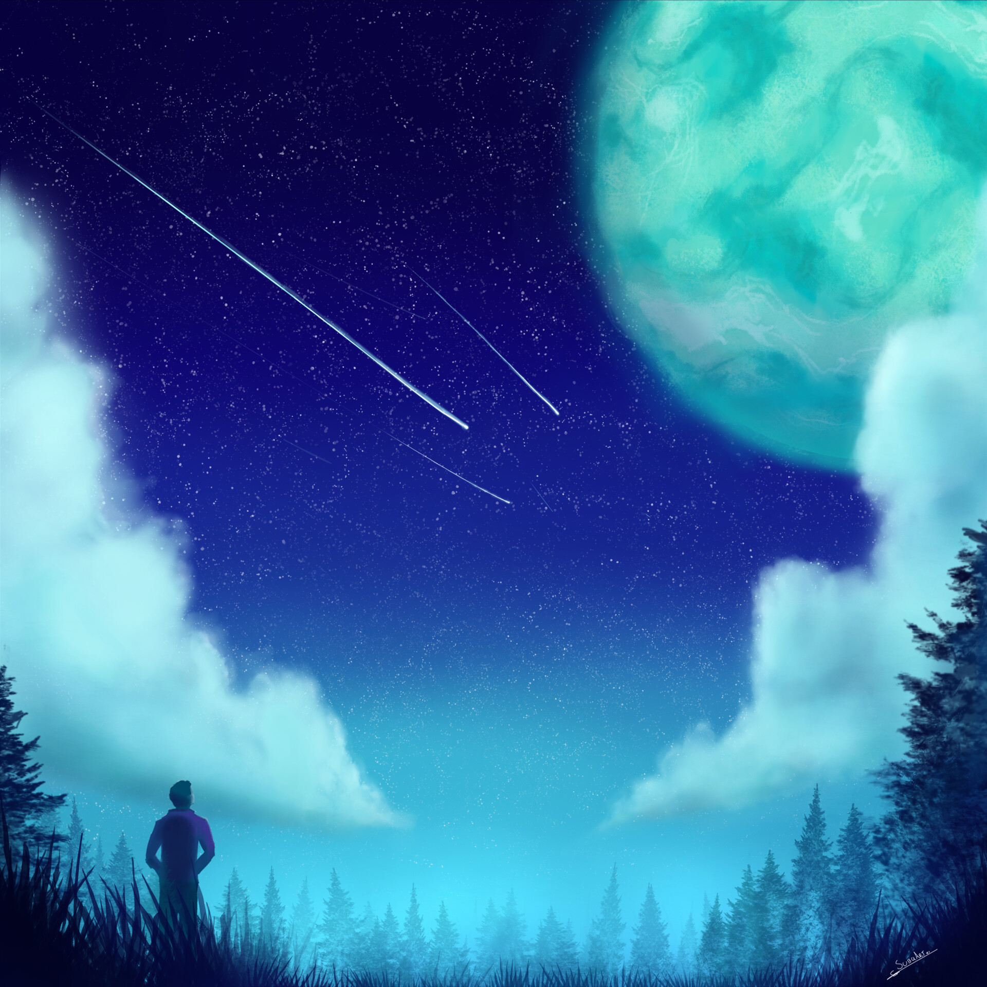 ArtStation - Starry Night