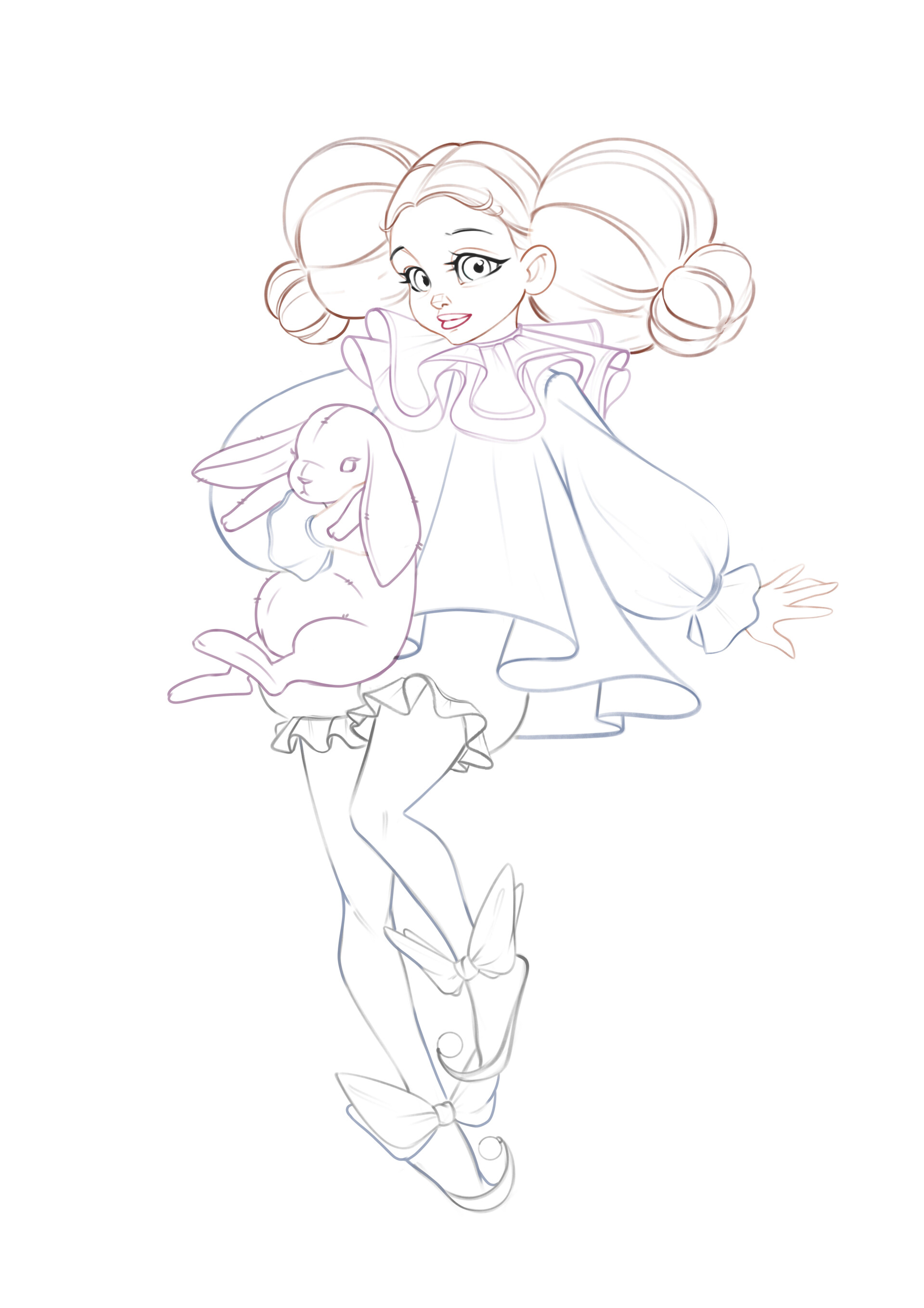 lolirock iris coloring pages