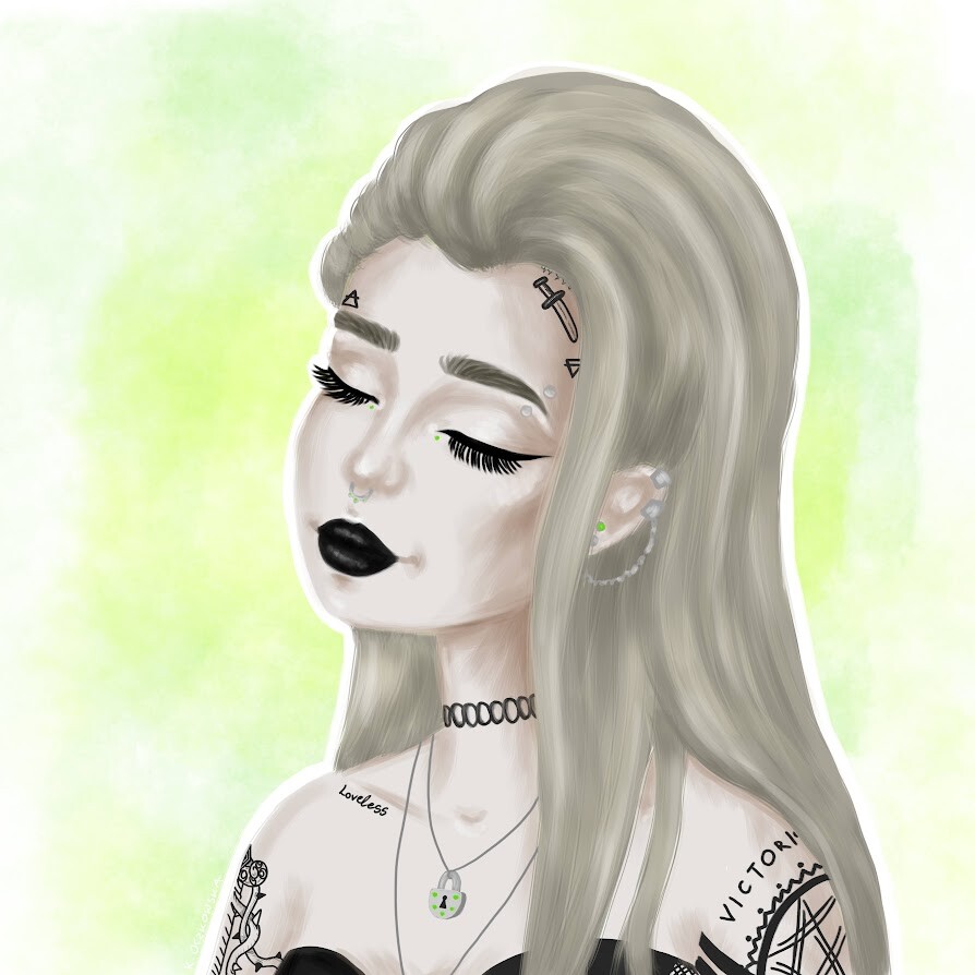 ArtStation - Metal girl no. 1 (re-done)