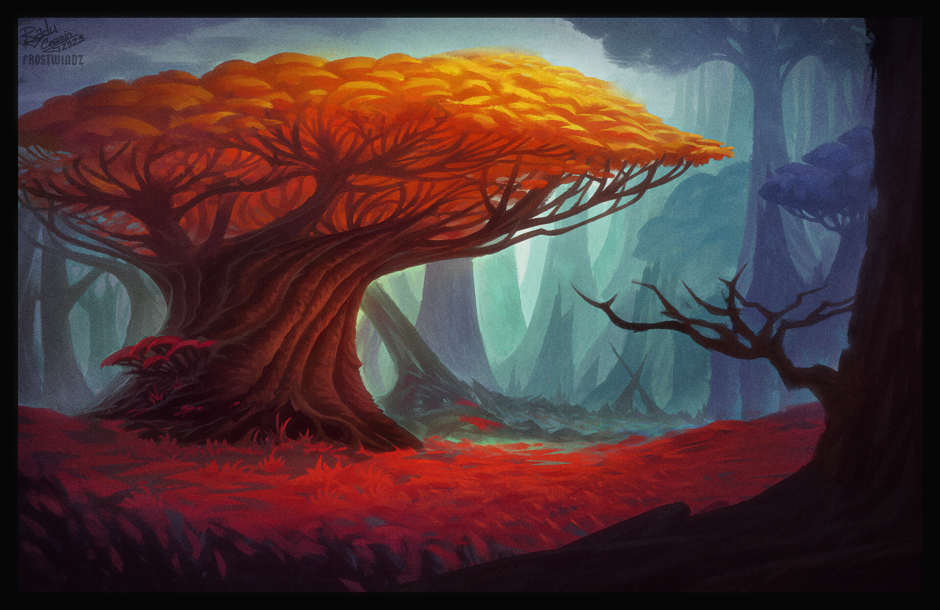 ArtStation - Fantasy Forest