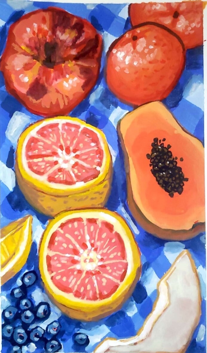 ArtStation - Breakfast Painting