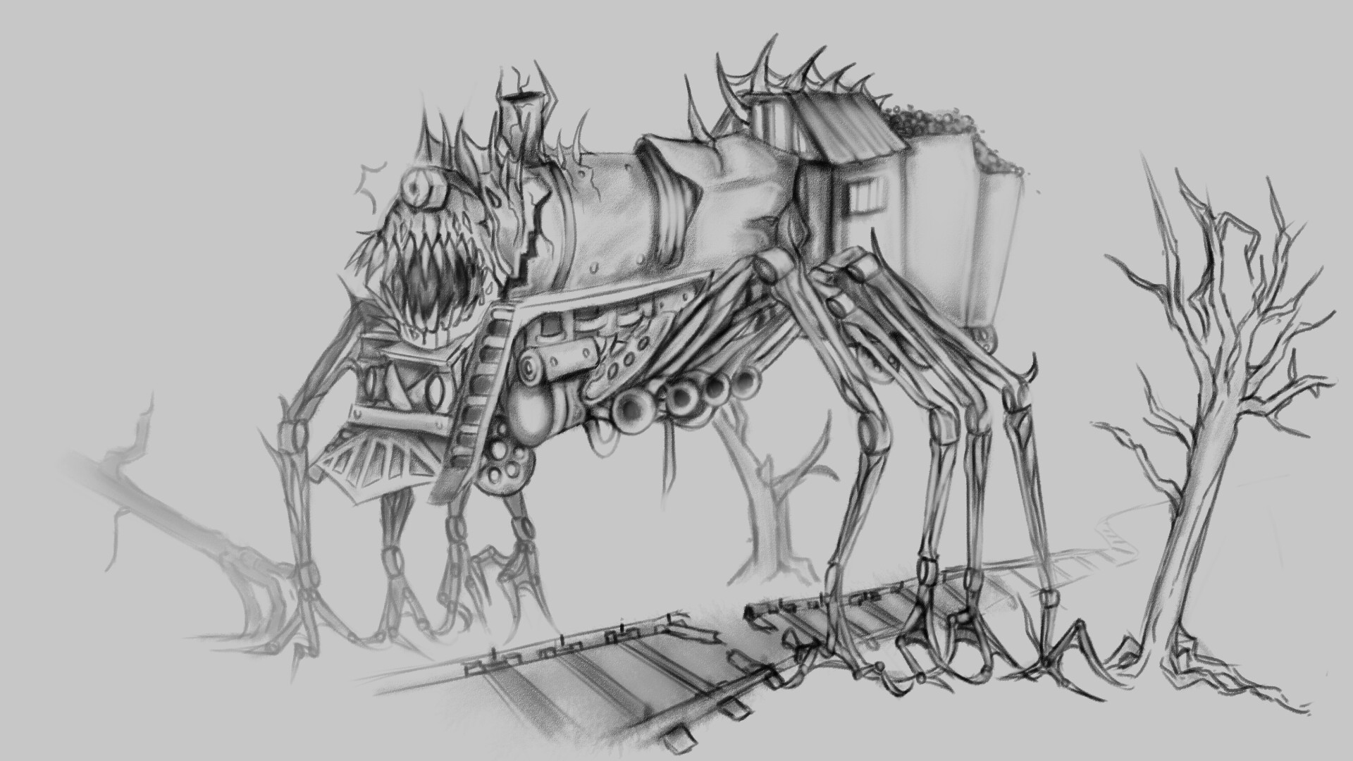 ArtStation - Horror Train