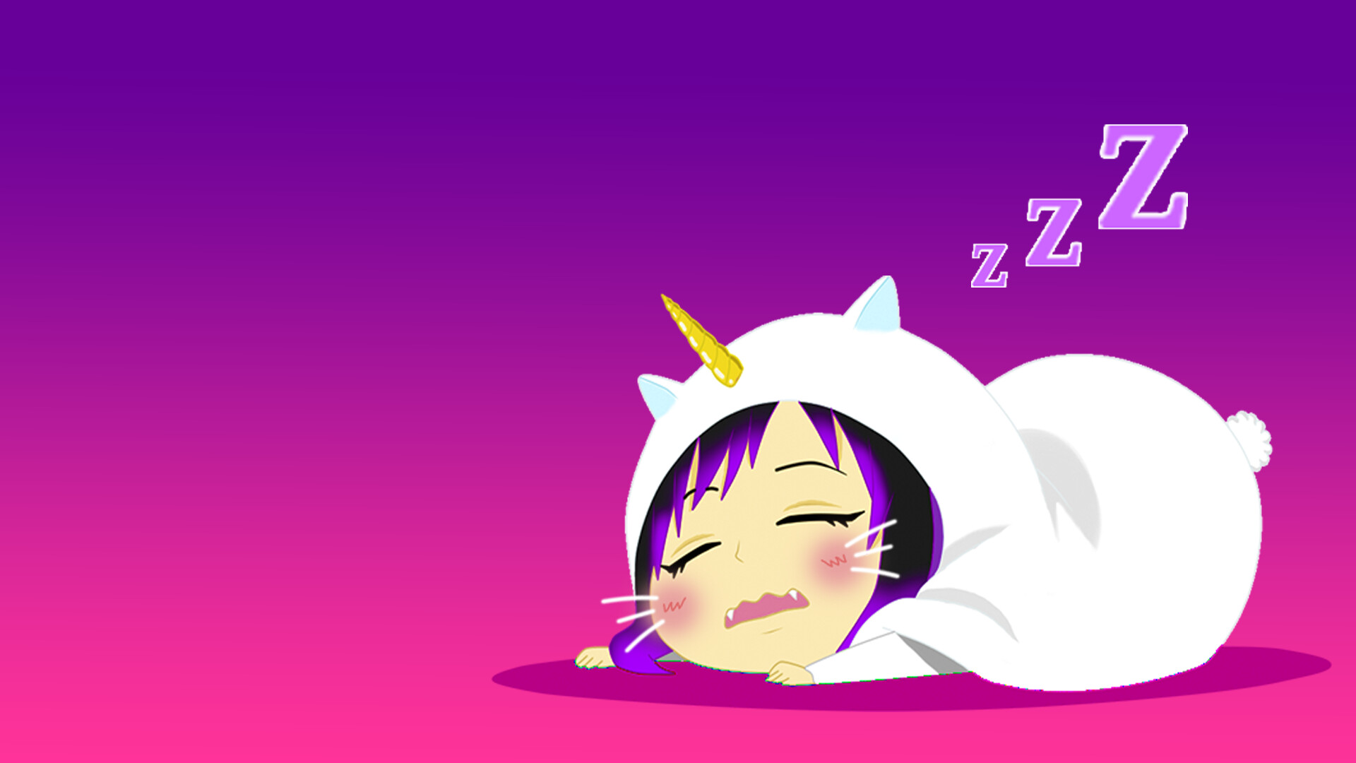 Anime Chibi Sleepy