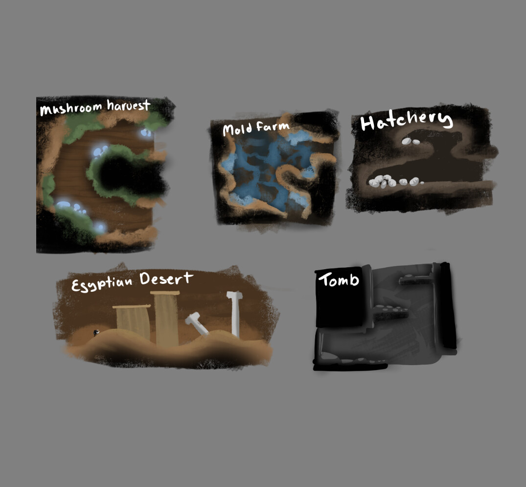 ArtStation - Environment Thumbnail concept art for Project Stitch