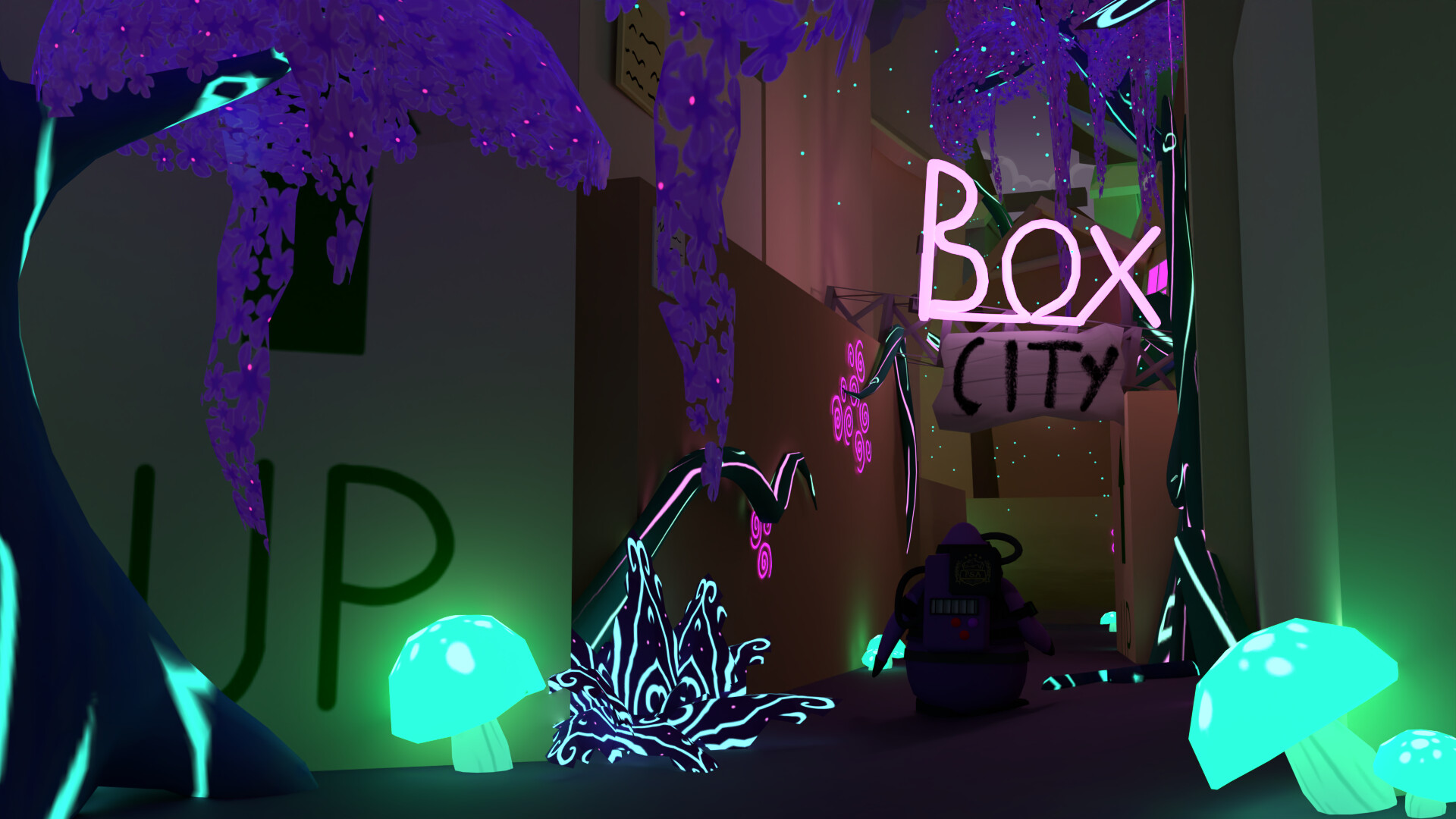 ArtStation - Box Dimension City - Game Environment