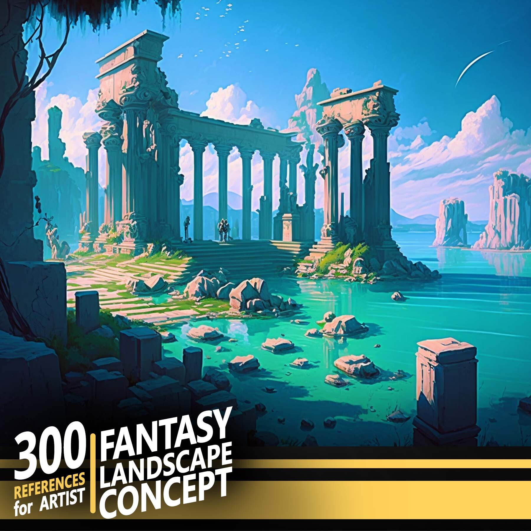ArtStation - 300 Fantasy landscape concept - References for artist