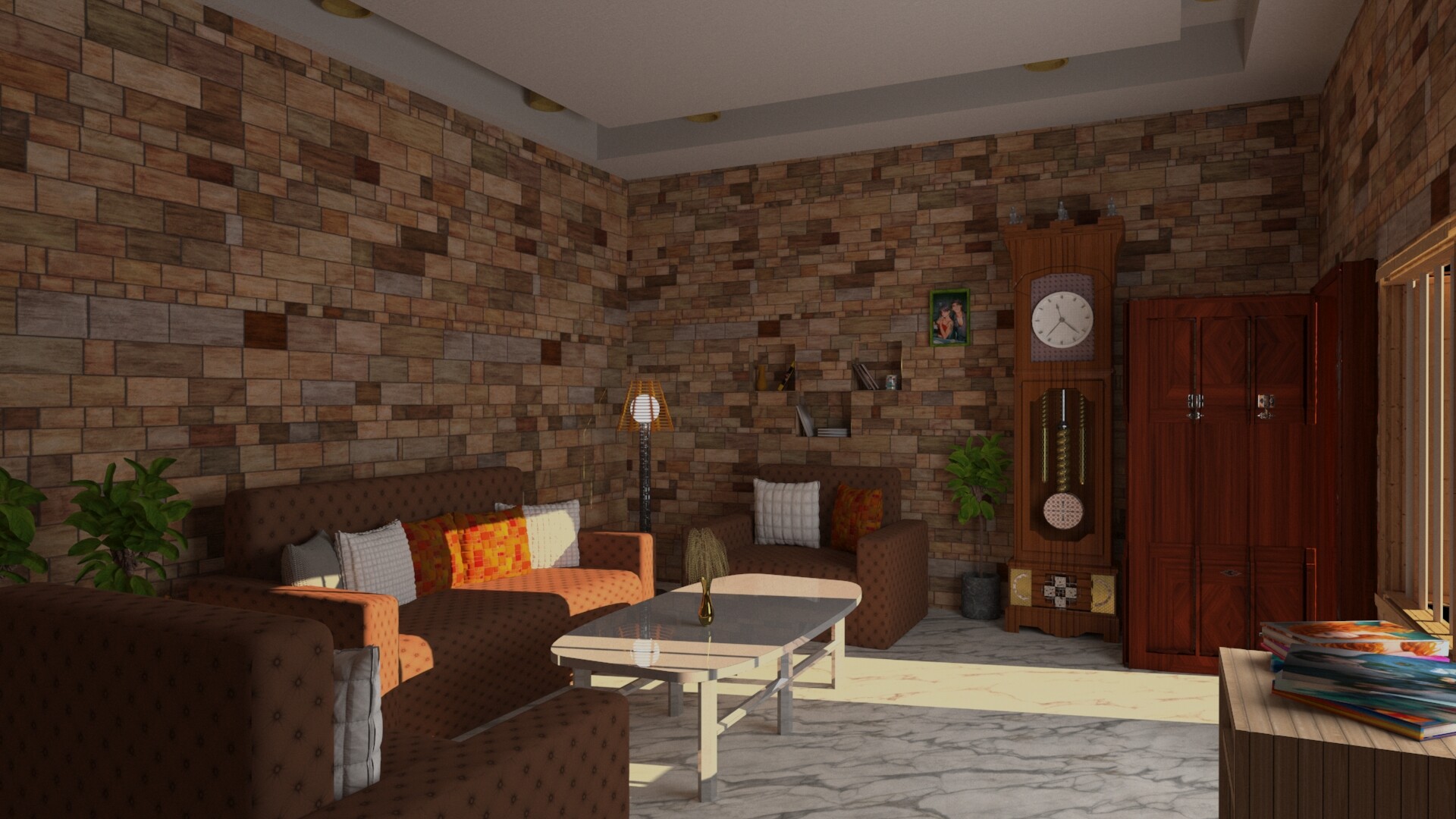 ArtStation - 3d simple scenes