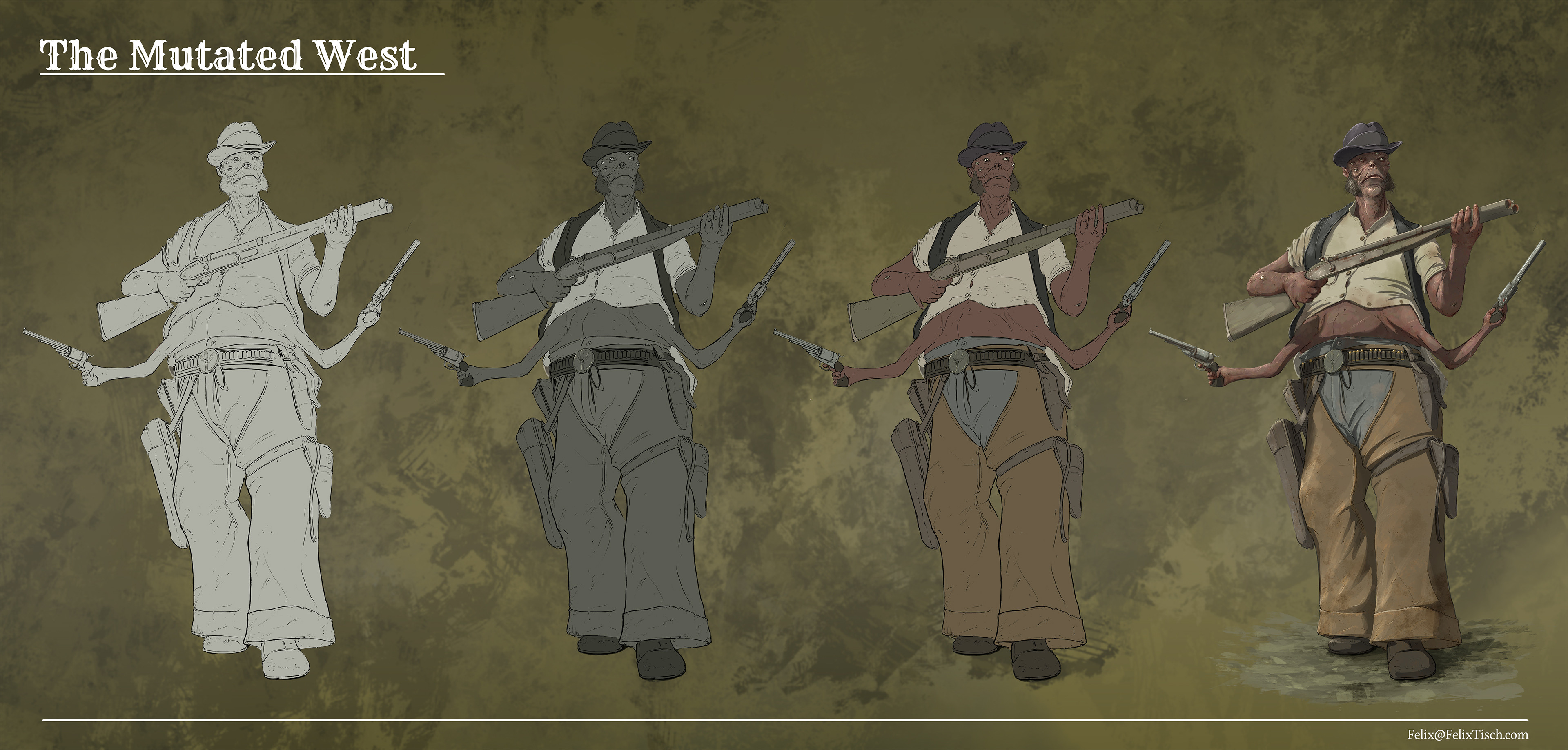 Felix Tisch - Mutant Town Folk