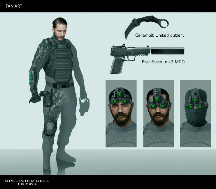 Kosty Adikaev - Splinter Cell The Movie - Fan. Art