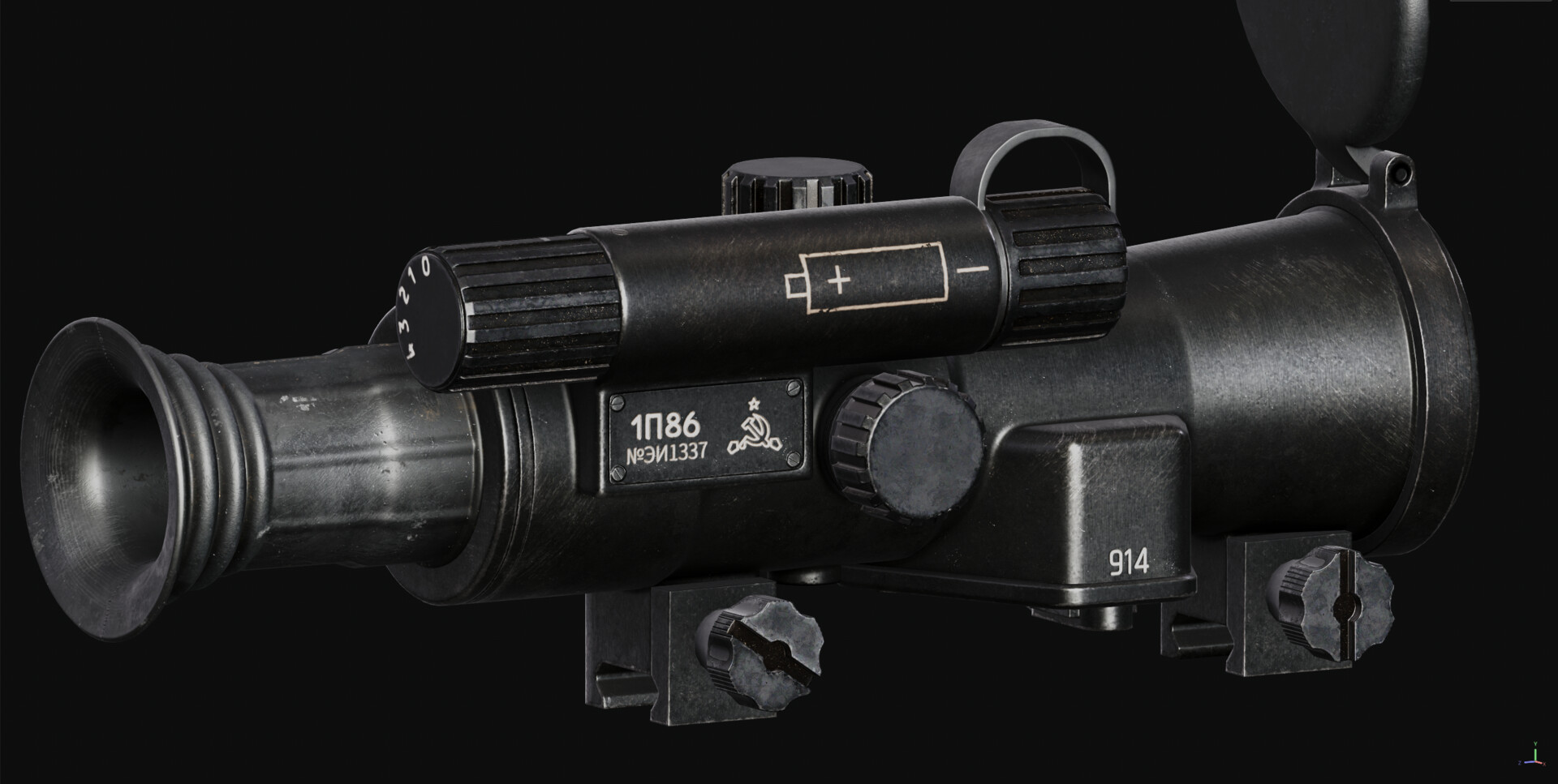 ArtStation - 1П86 Scope