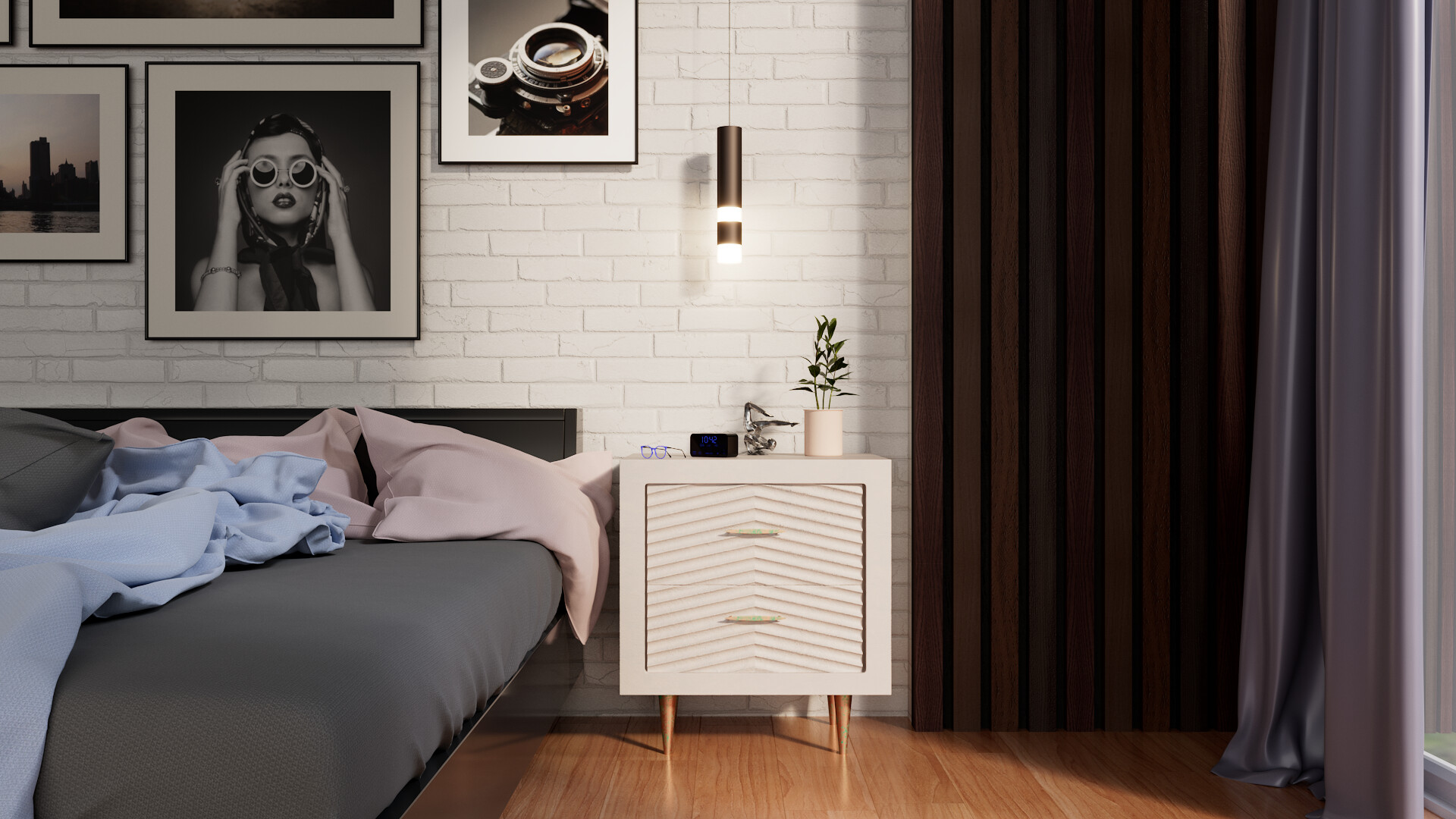 ArtStation - Bedroom Interior