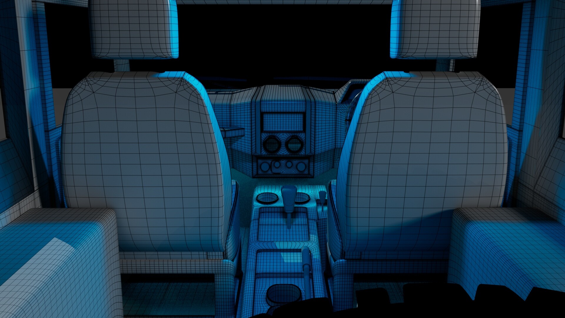 ArtStation - Thar_Wireframe