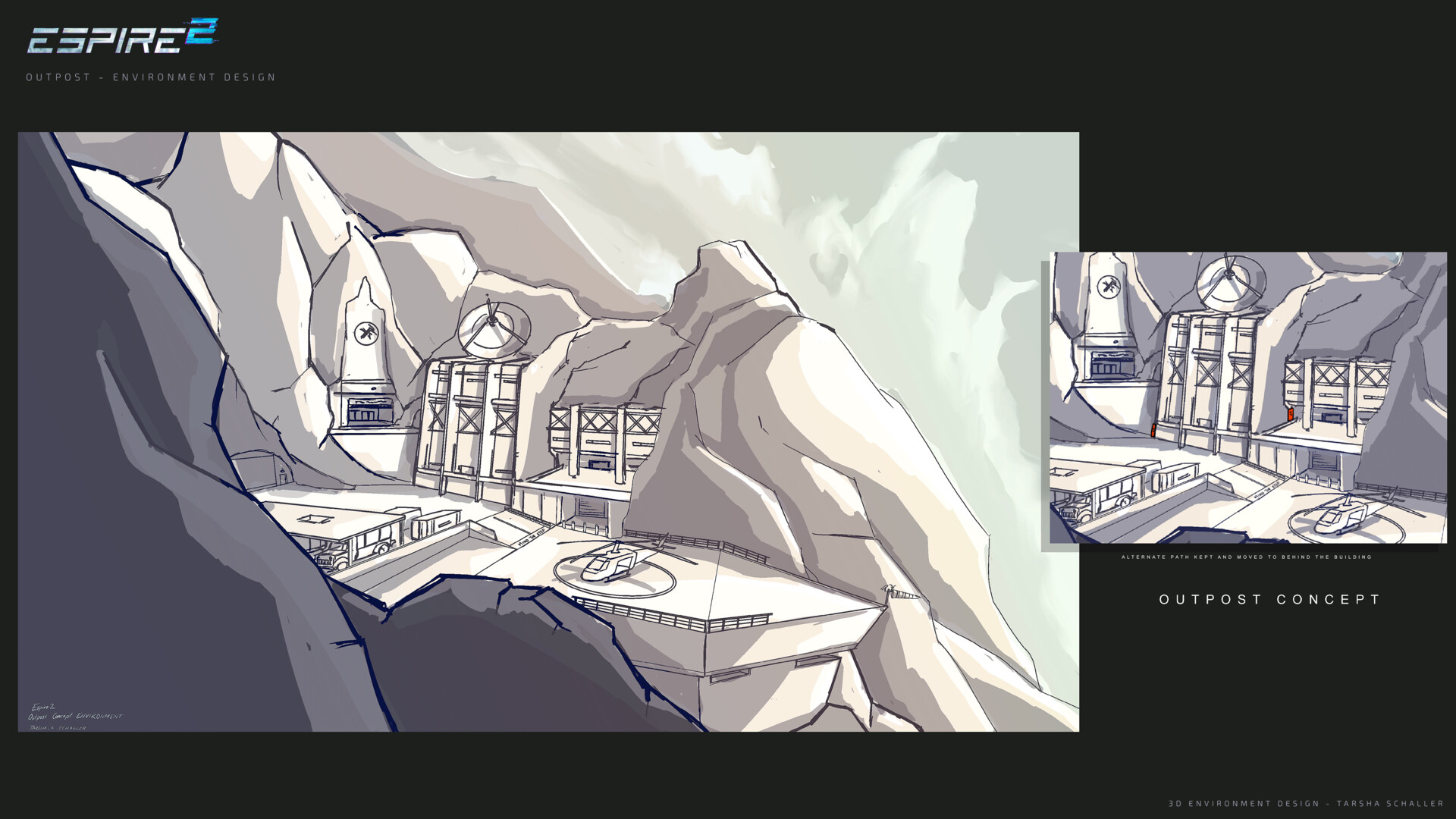 Tarsha Schaller - Espire 2 VR Game Environmental Artwork