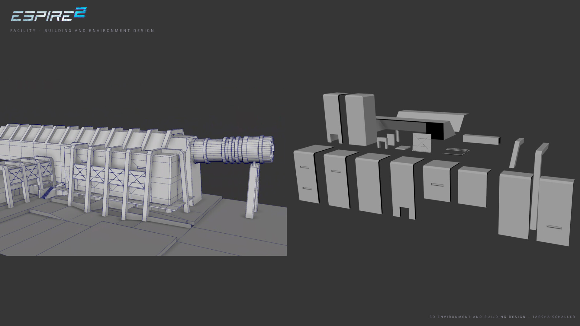 Tarsha Schaller - Espire 2 VR Game Environmental Artwork