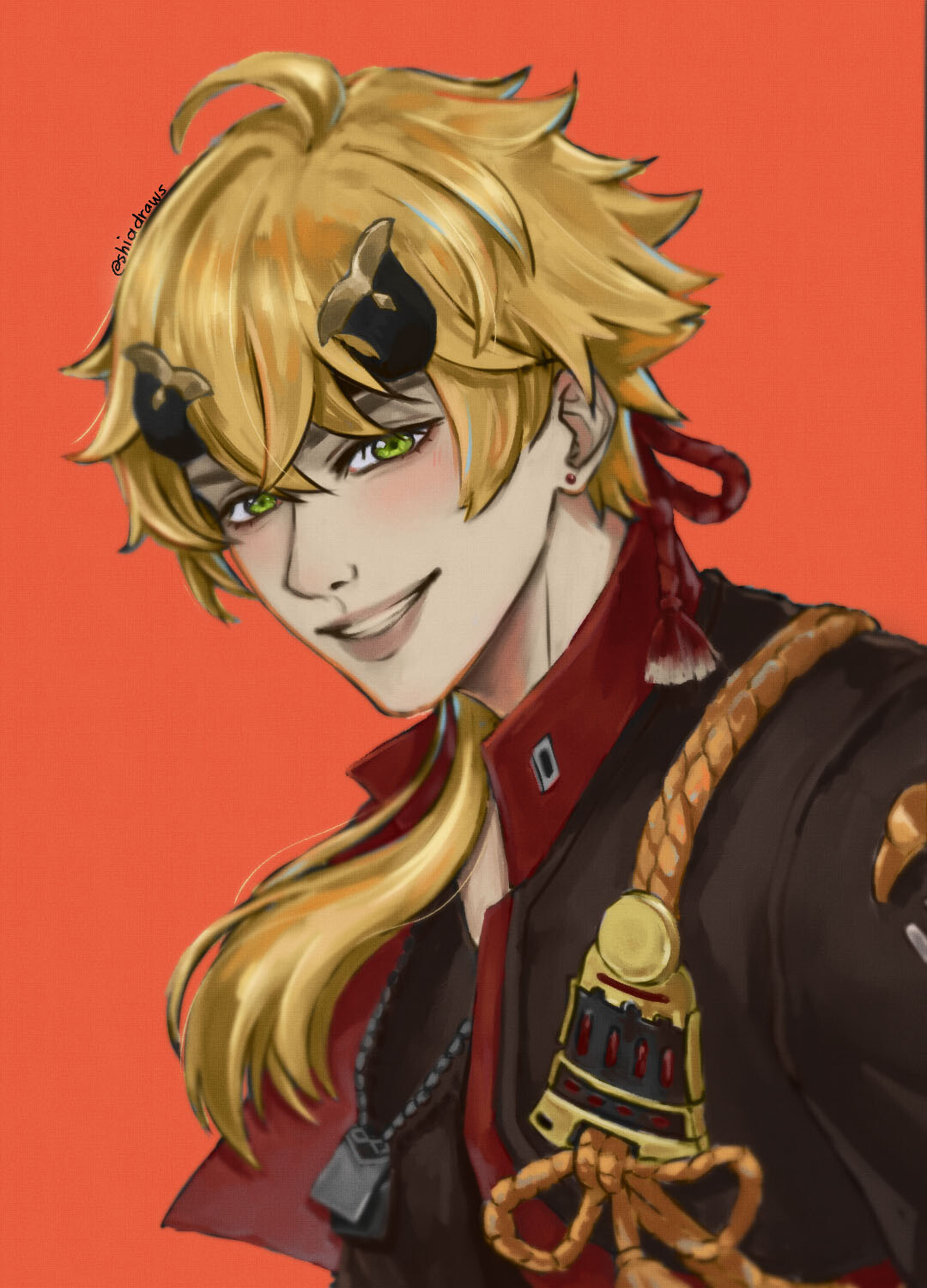 ArtStation - Fanart of Thoma from Genshin Impact