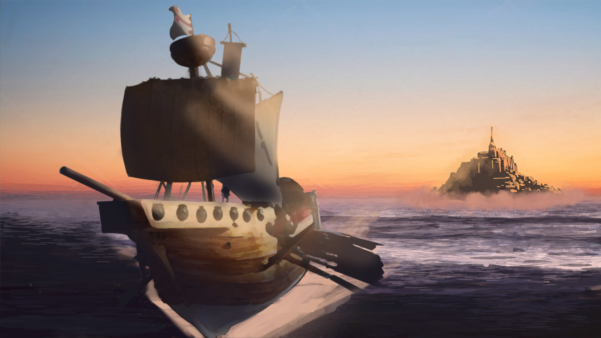 ArtStation - Challenge DPS School Parralèle- Environnement