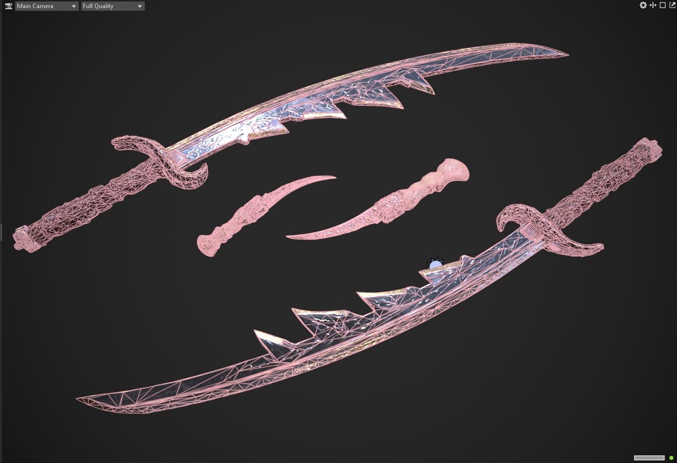 J.R. Wells - Bandit Weapons, Original Concept/ Game Models