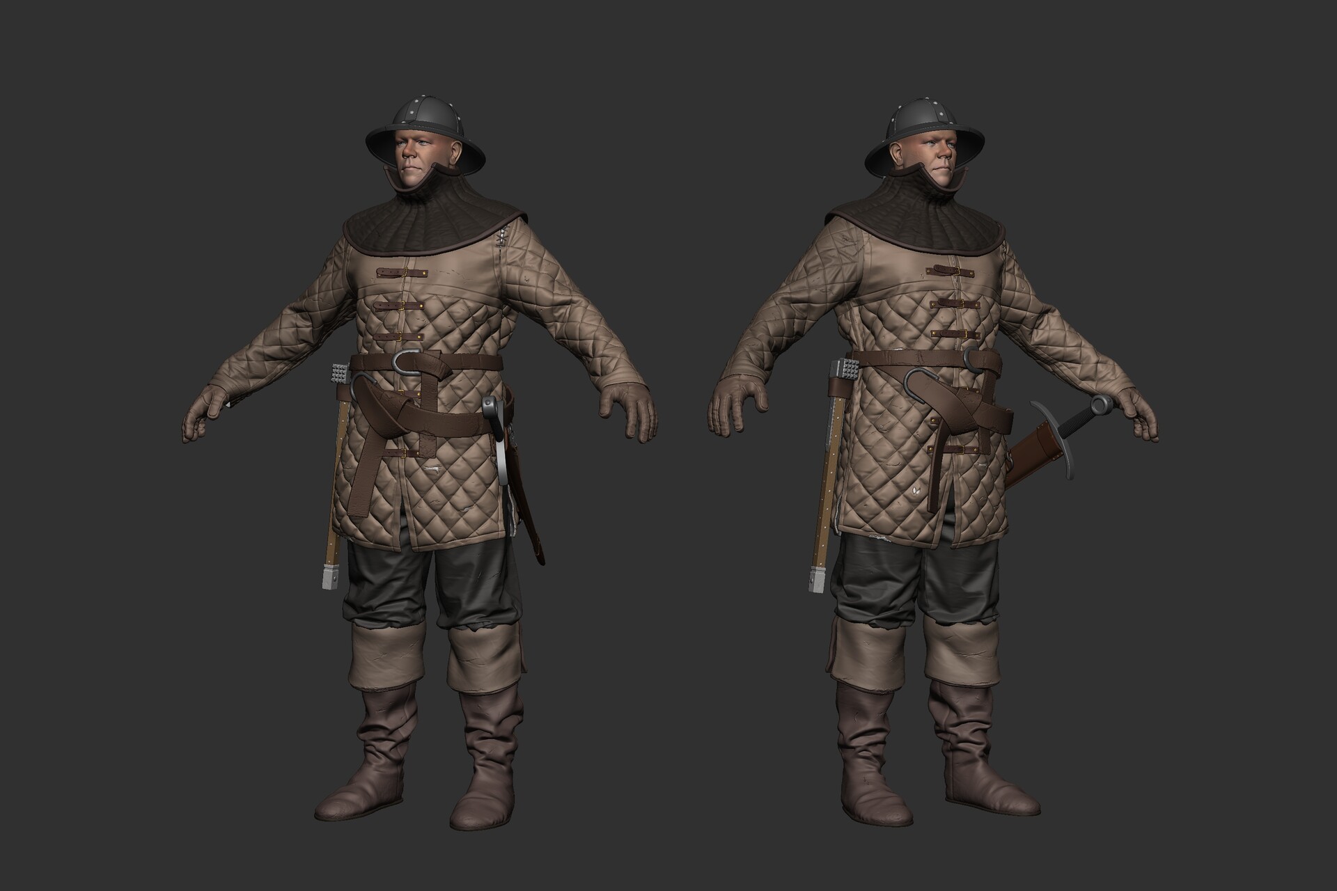 ArtStation - Wip Footman
