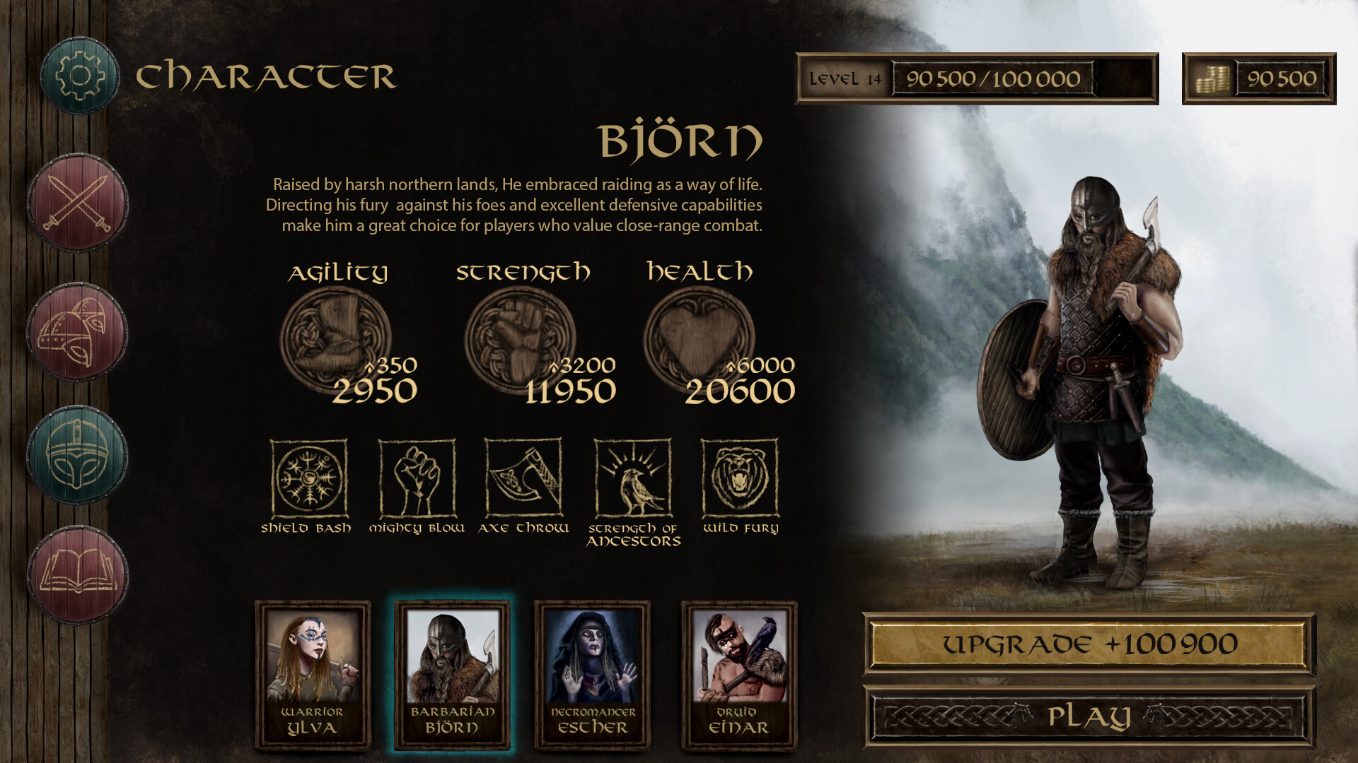 ArtStation - Vikings game UI